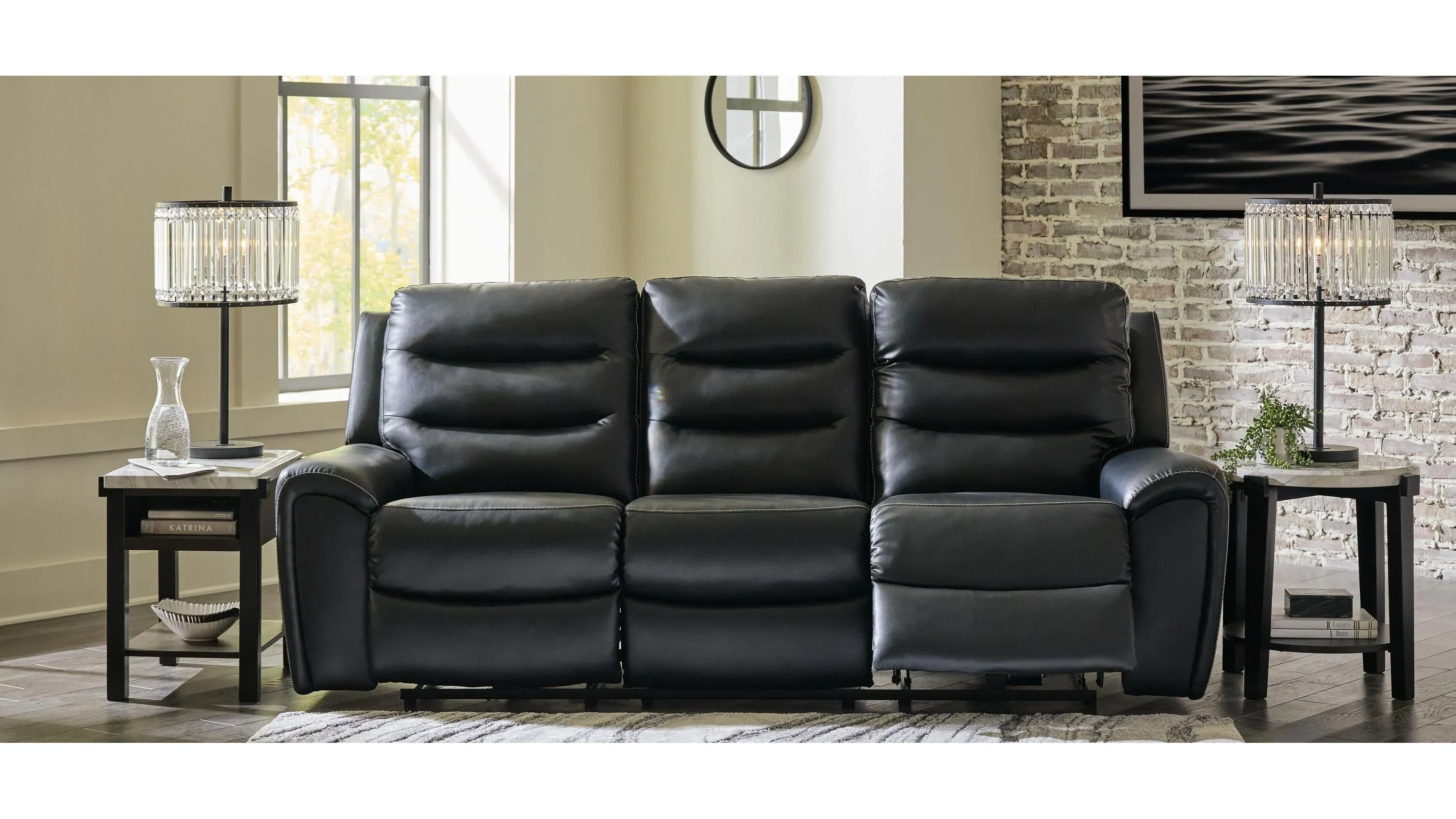 Warlin Power Reclining Sofa | Raymour & Flanigan