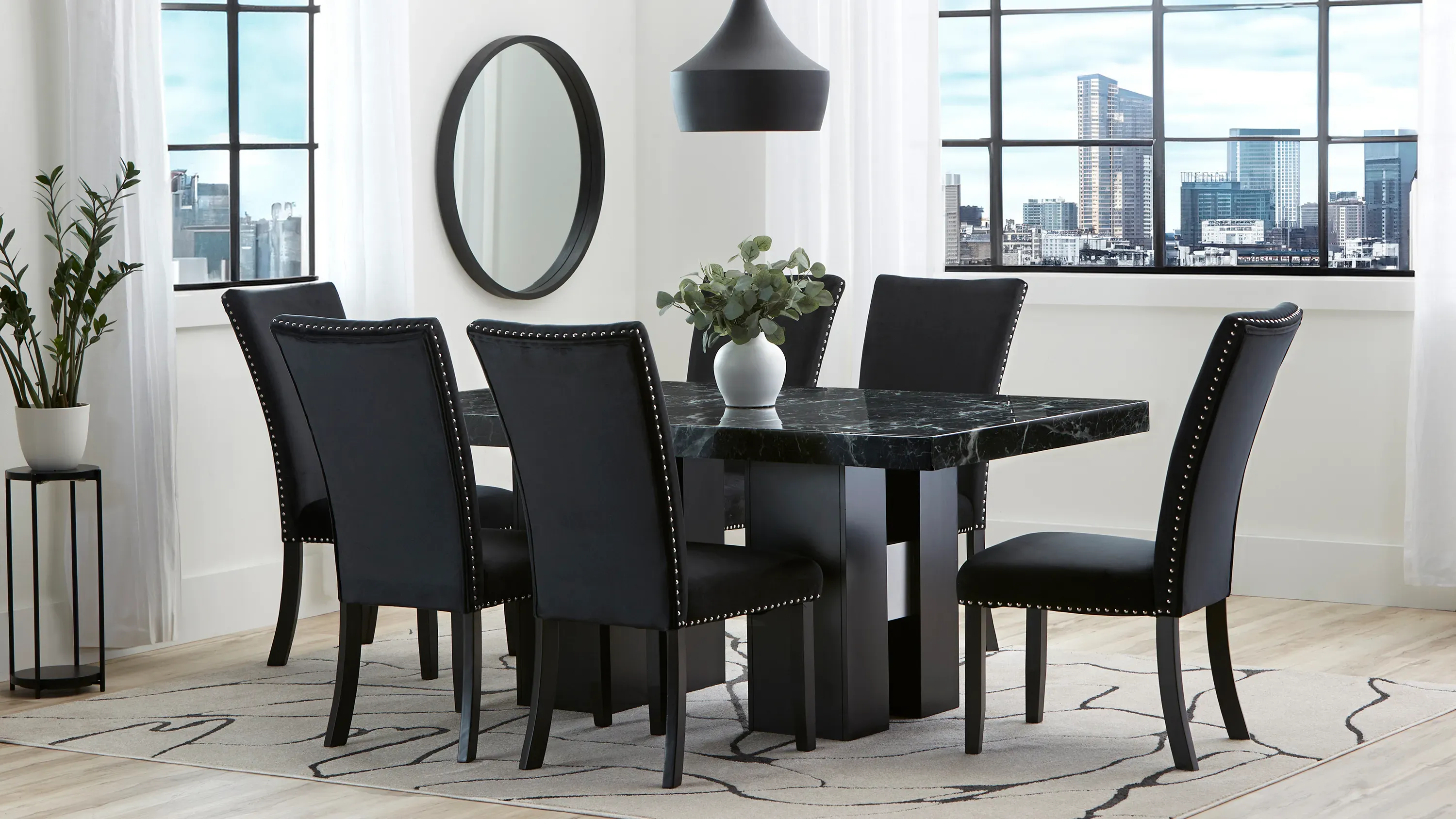 Alaina 7 pc. Dining Set Raymour Flanigan