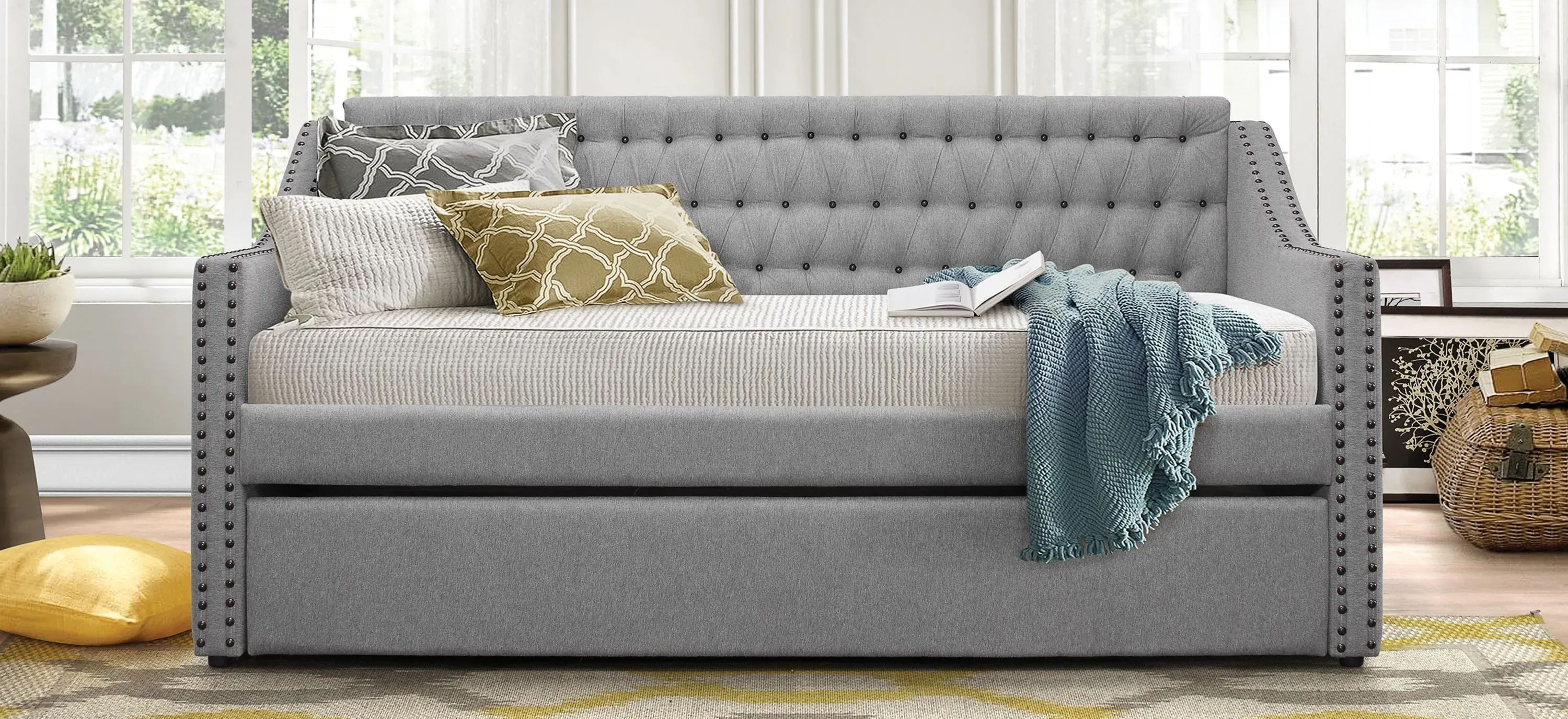 Bibiana Twin Daybed with Trundle Raymour Flanigan