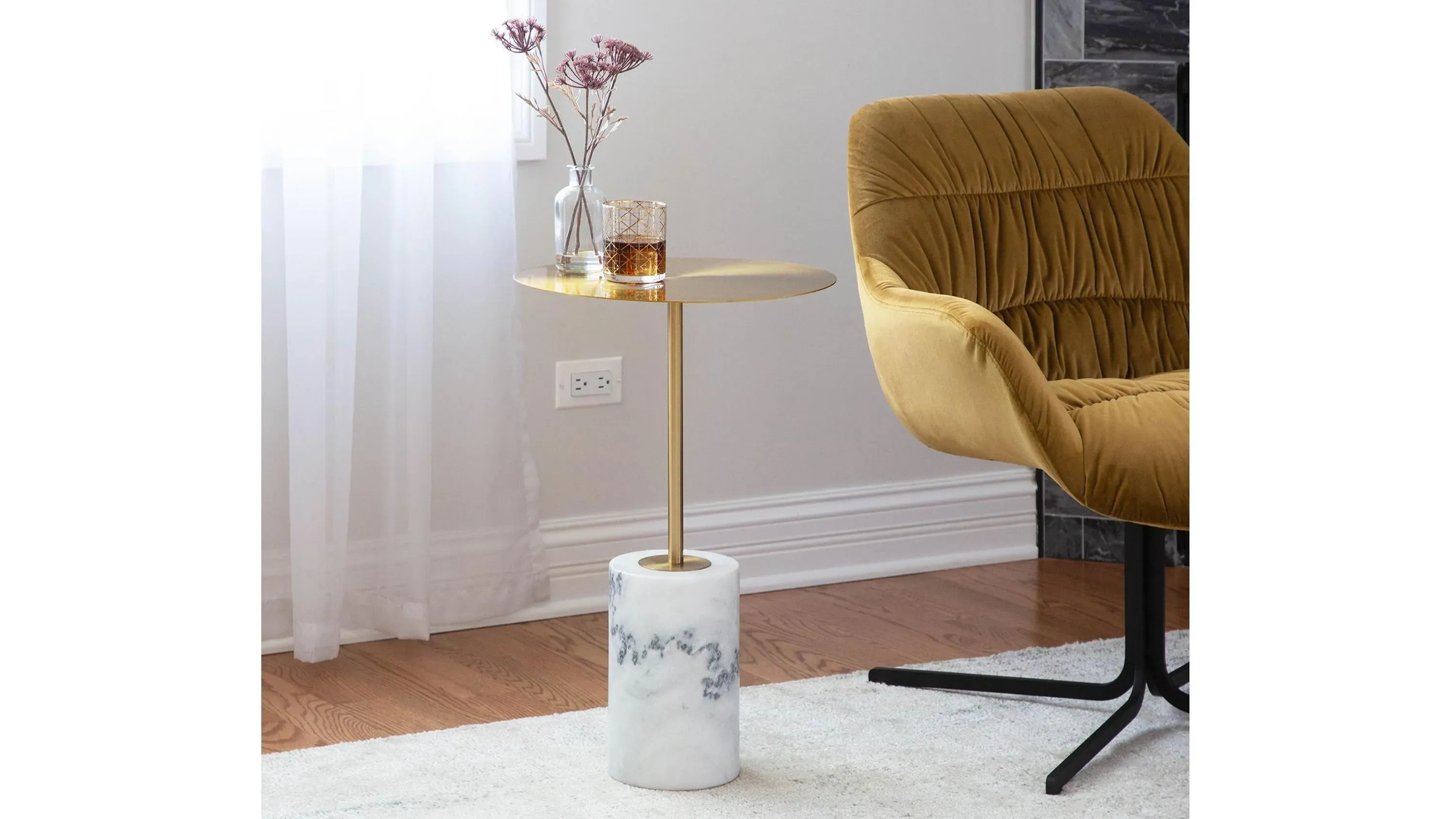 Symbol Round Side Table | Raymour & Flanigan