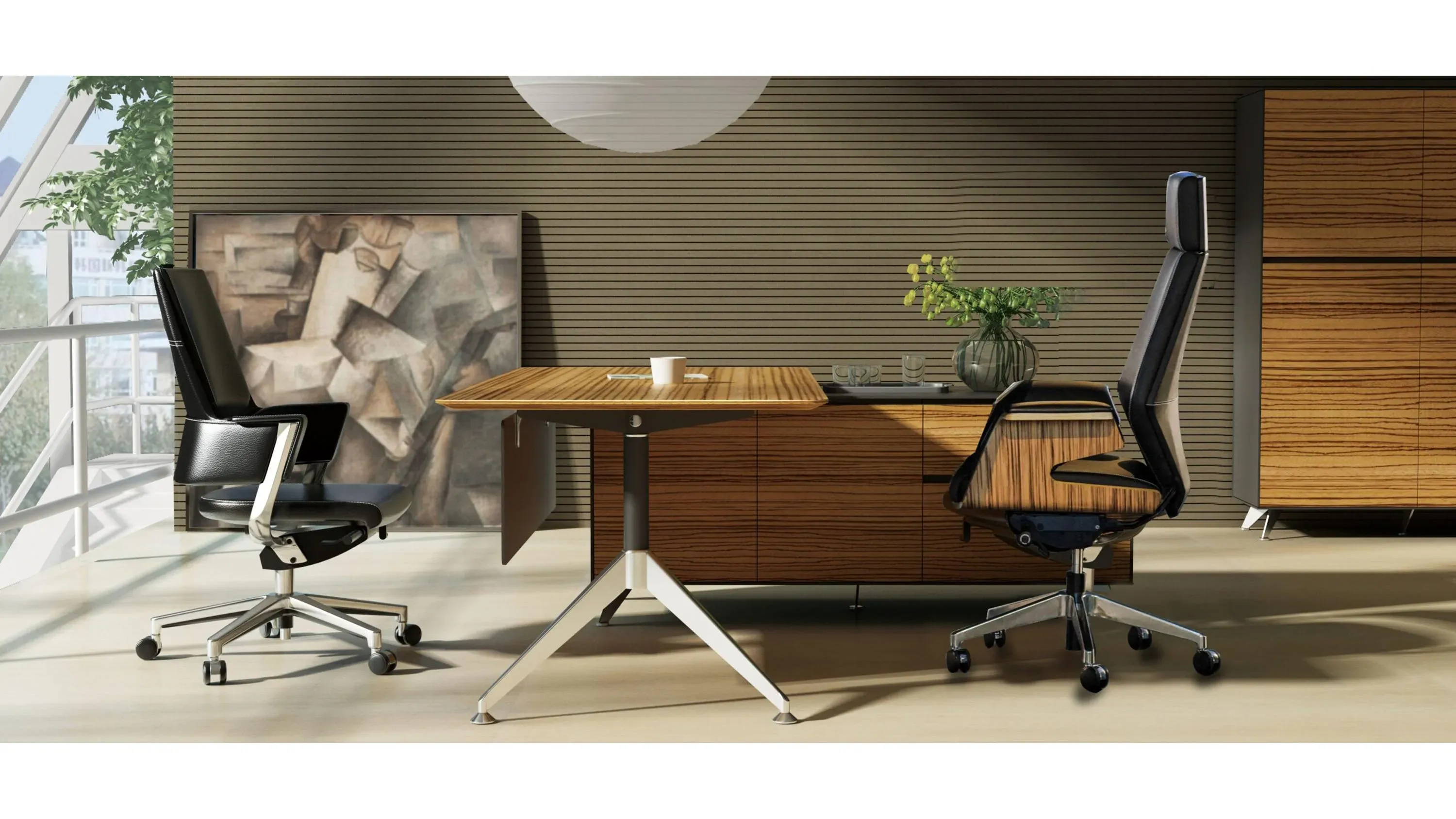 executive desk right return