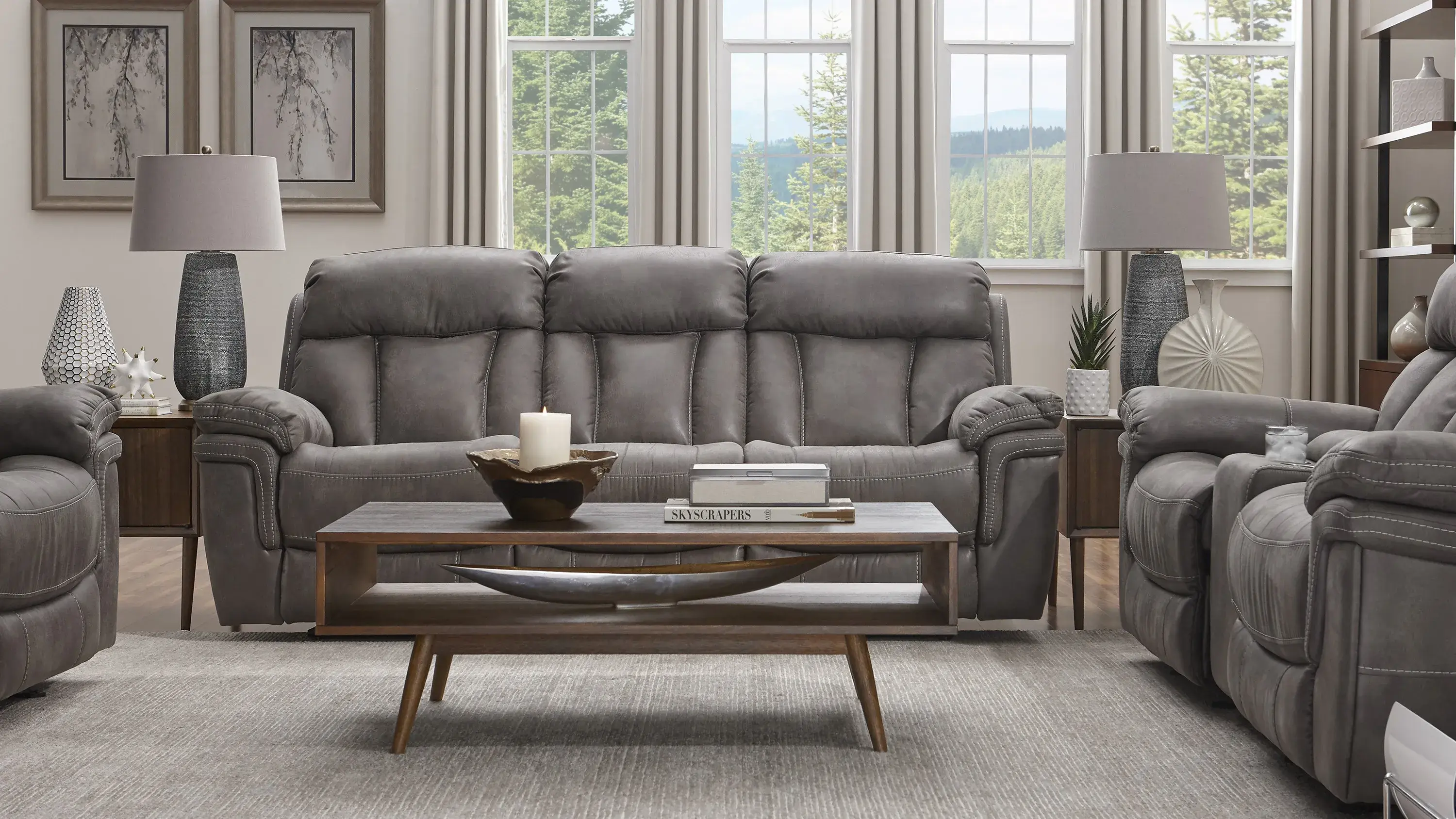 Ryder Reclining Sofa | Raymour & Flanigan | Raymour & Flanigan