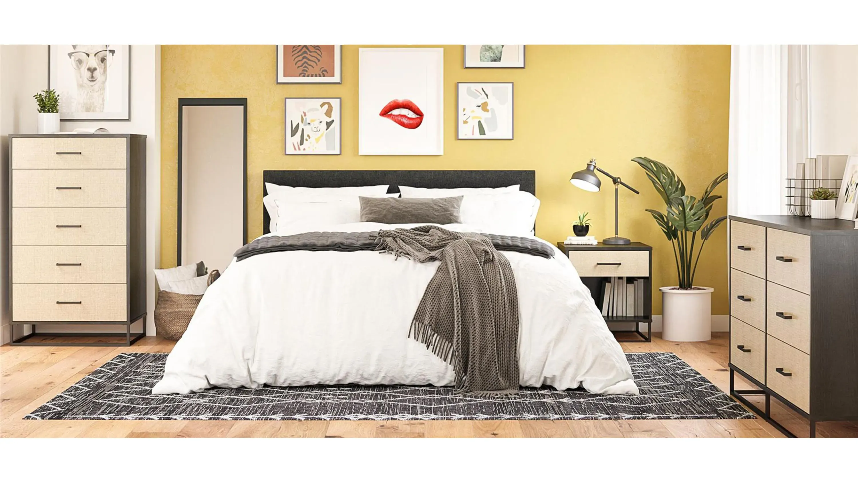 Novogratz Kelly Nightstand | Raymour & Flanigan