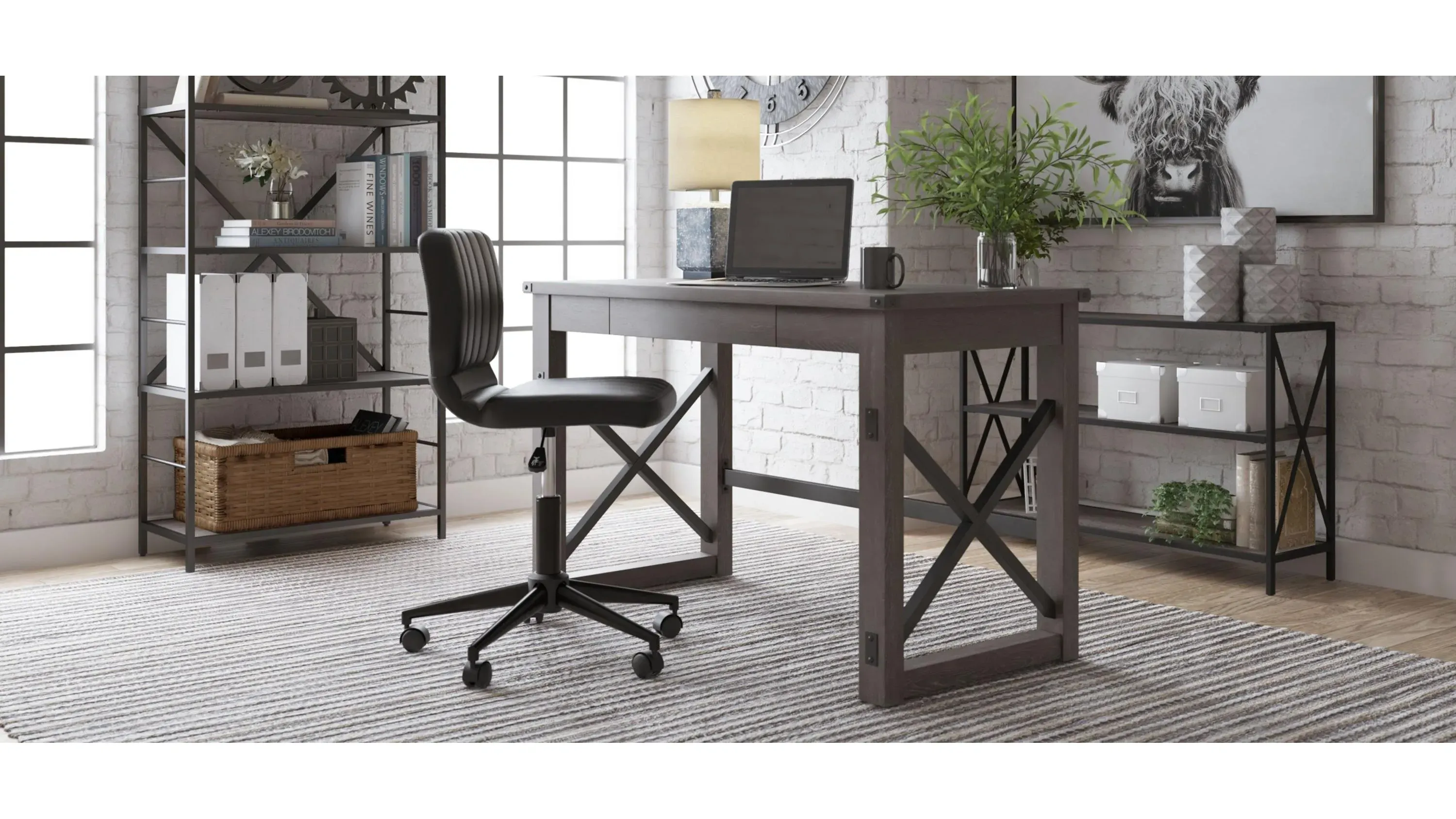 Freedan 48" Writing Desk | Raymour & Flanigan