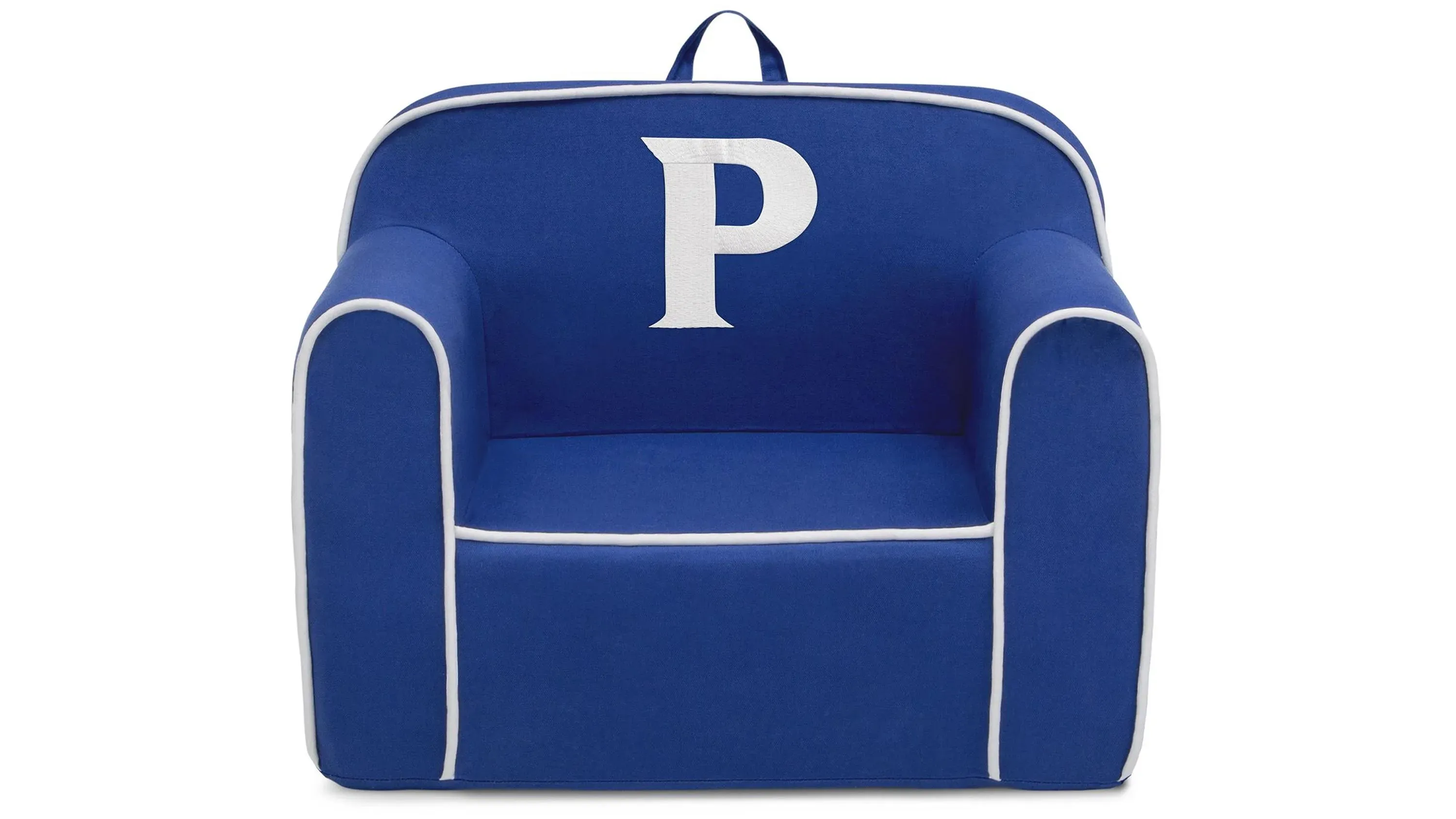 Cozee Monogrammed Chair Letter "P" | Raymour & Flanigan