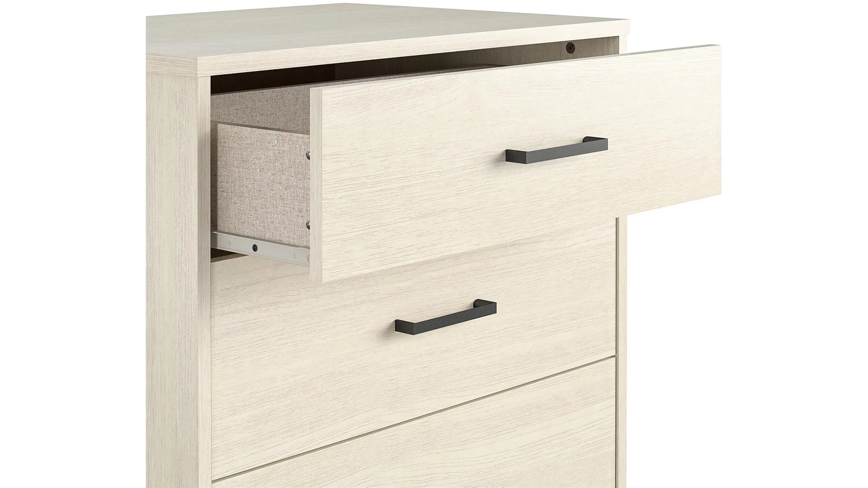 Novogratz Kelly Five Drawer Dresser | Raymour & Flanigan