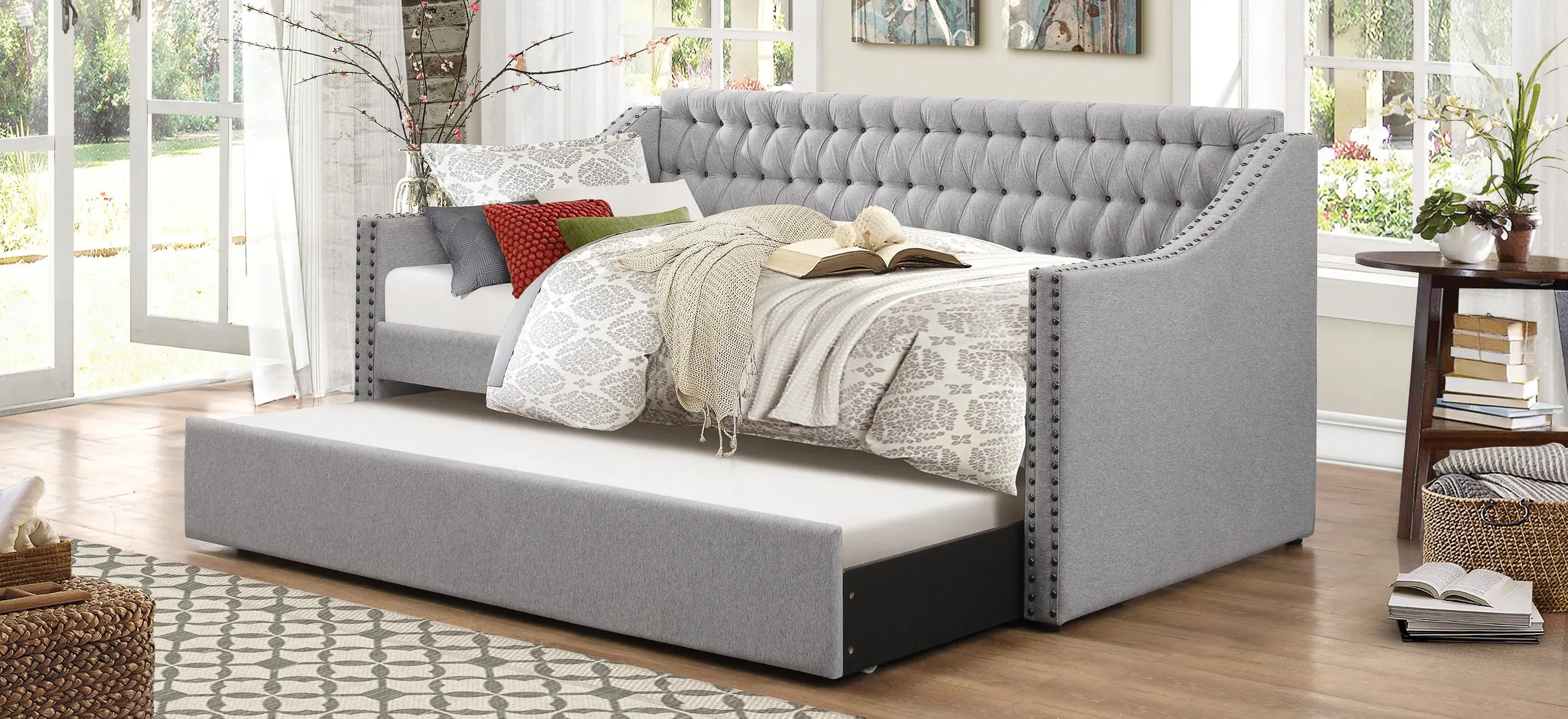 Bibiana Twin Daybed with Trundle Raymour Flanigan