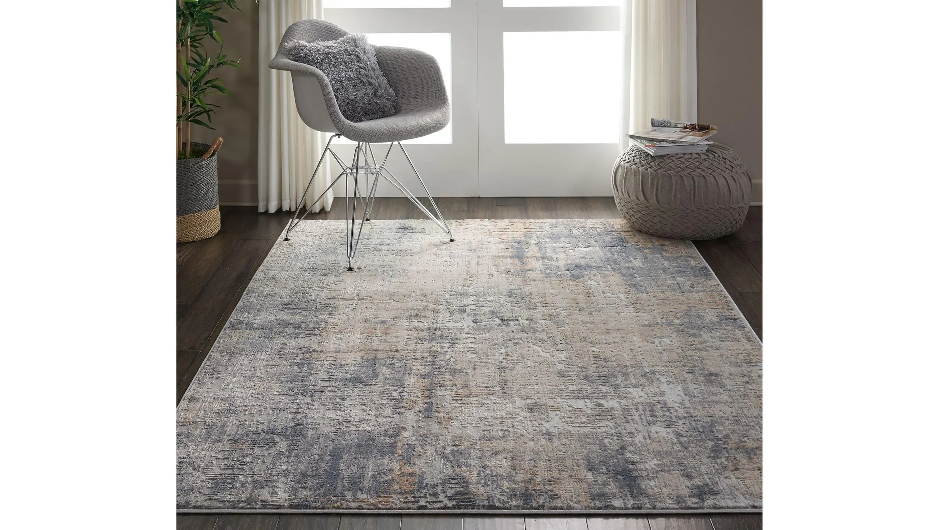 rustic textures 5 rug