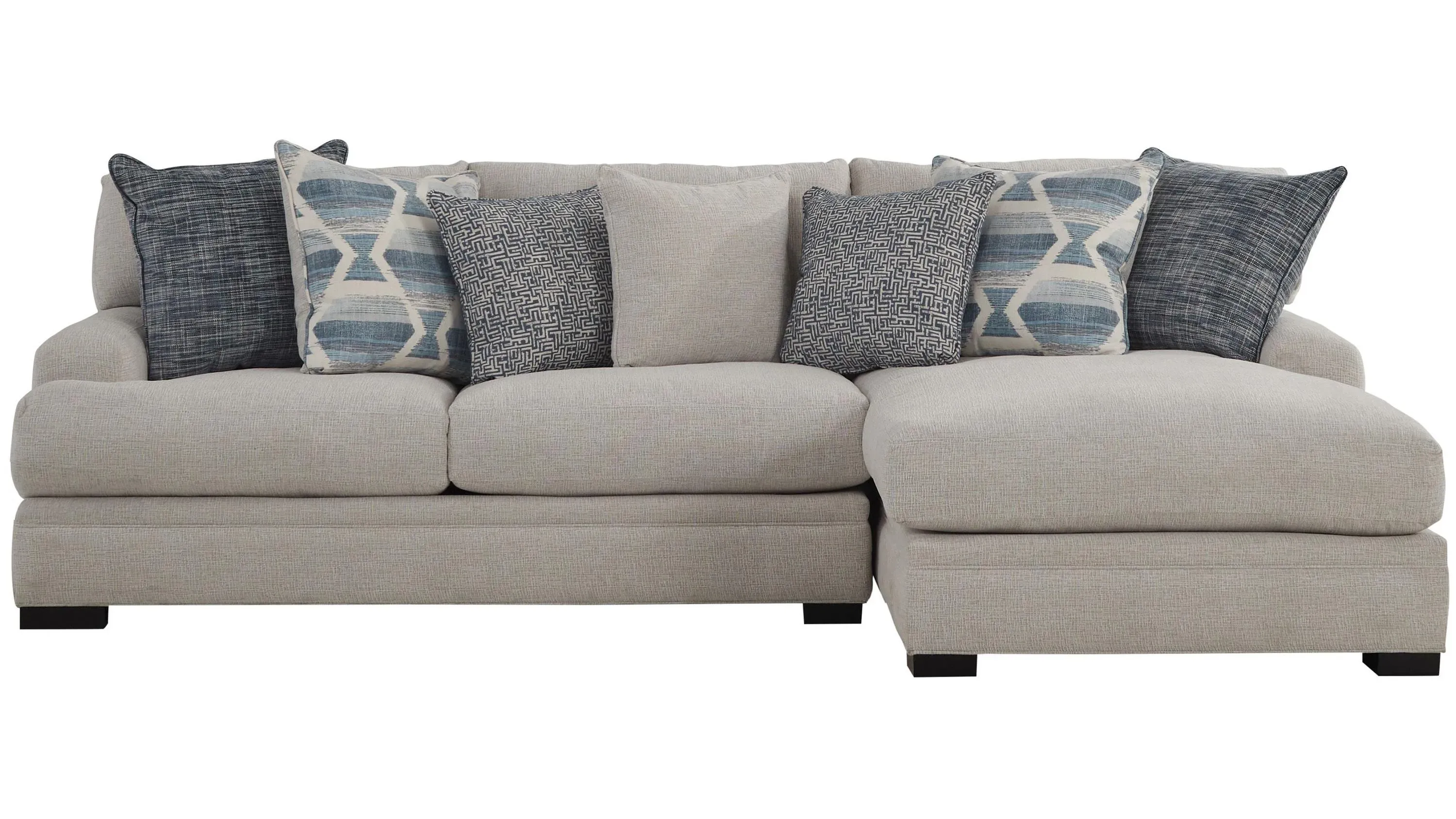 Couch with chaise raymour and flanigan store