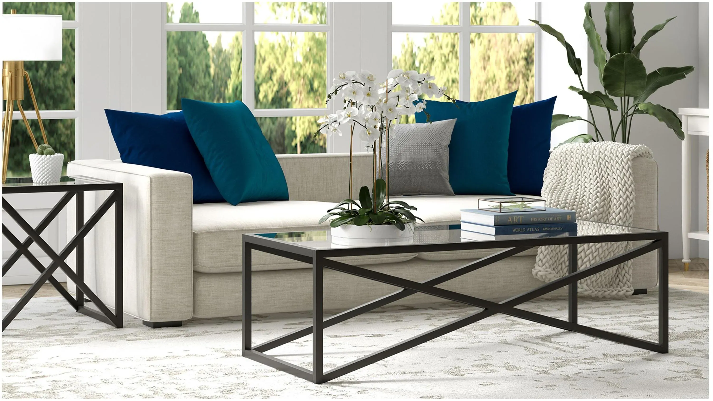 rectangle shaped coffee table