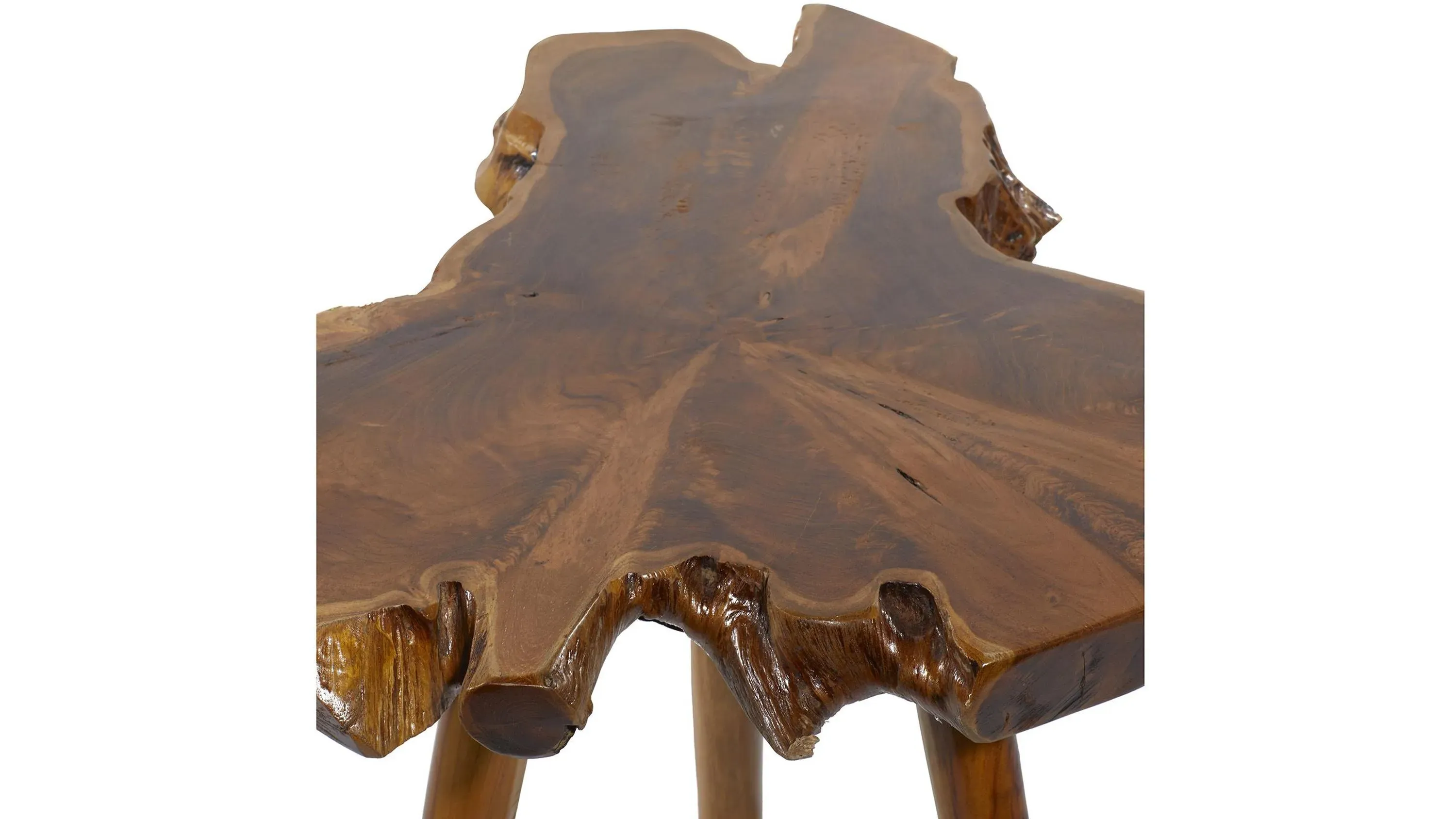 Ivy Collection Leaf Accent Table | Raymour & Flanigan