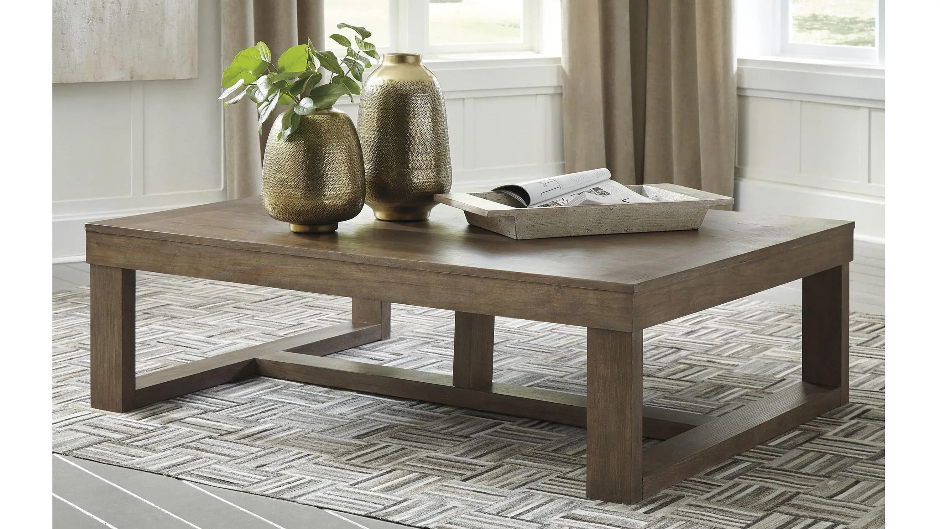 Tula Rectangular Cocktail Table | Raymour & Flanigan