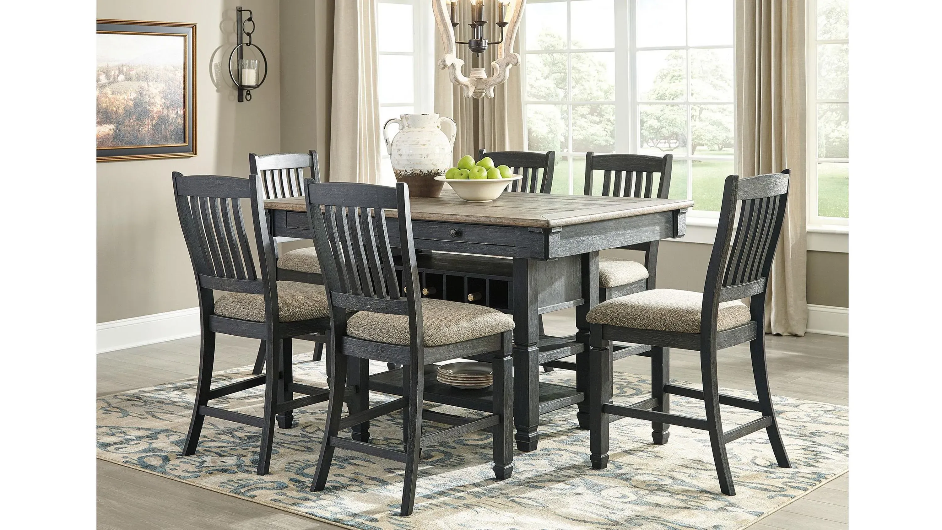 Vail 5 pc. Counter Height Dining Set