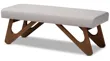 Rika Boomerang Bench | Raymour & Flanigan