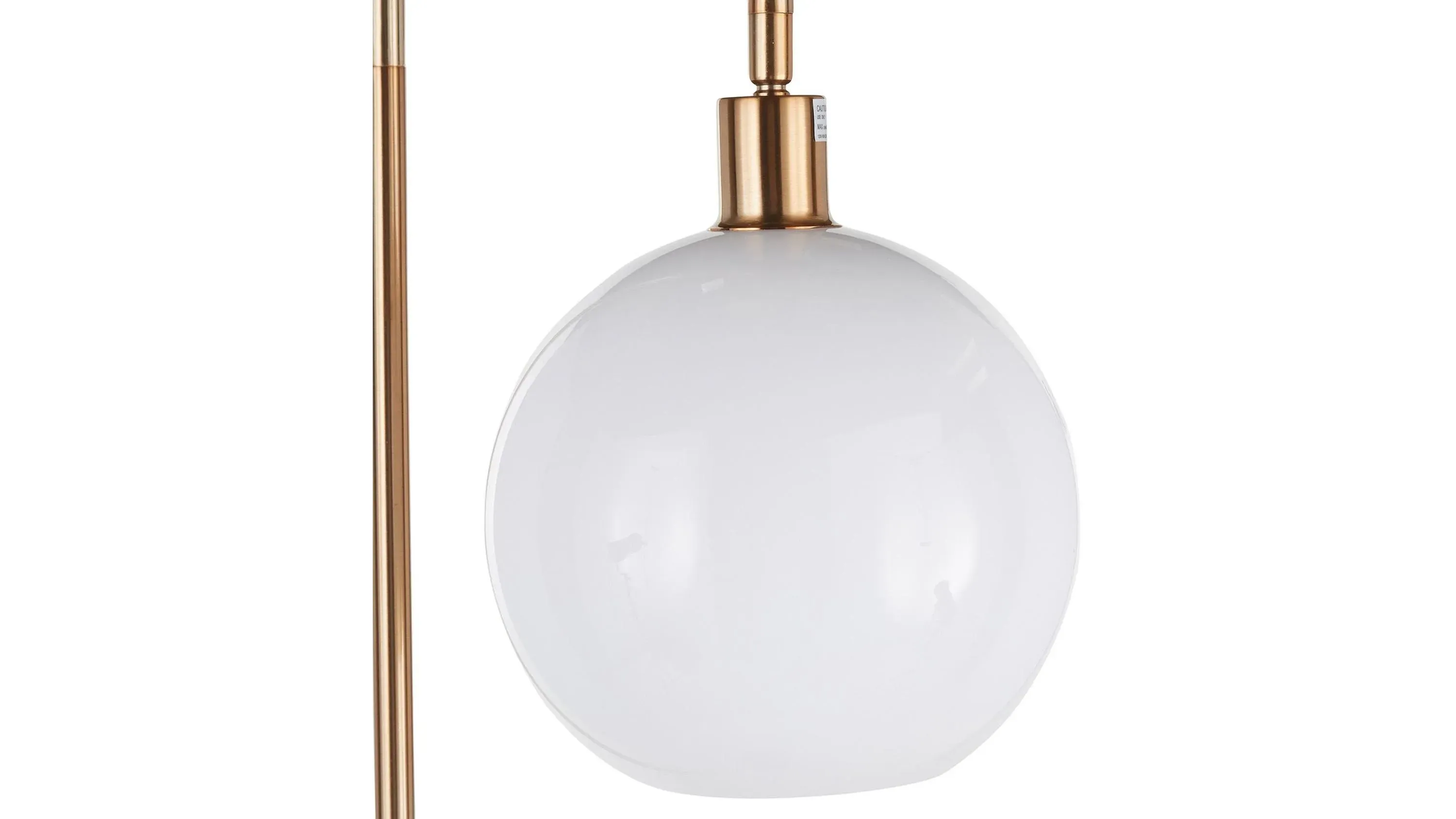 Trombone Floor Lamp with Table | Raymour & Flanigan | Raymour & Flanigan