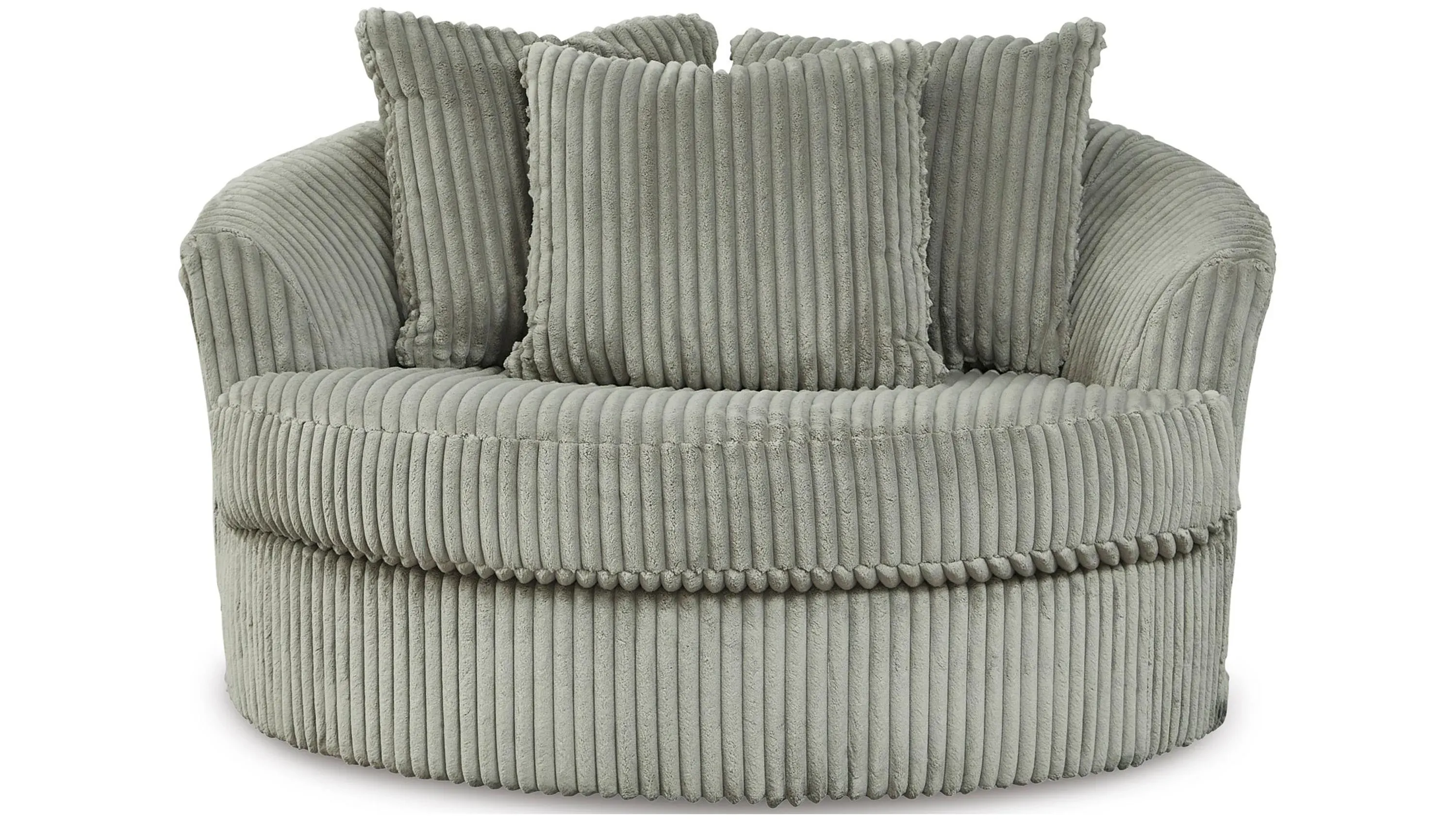 Lindyn Oversized Swivel Accent Chair Raymour Flanigan