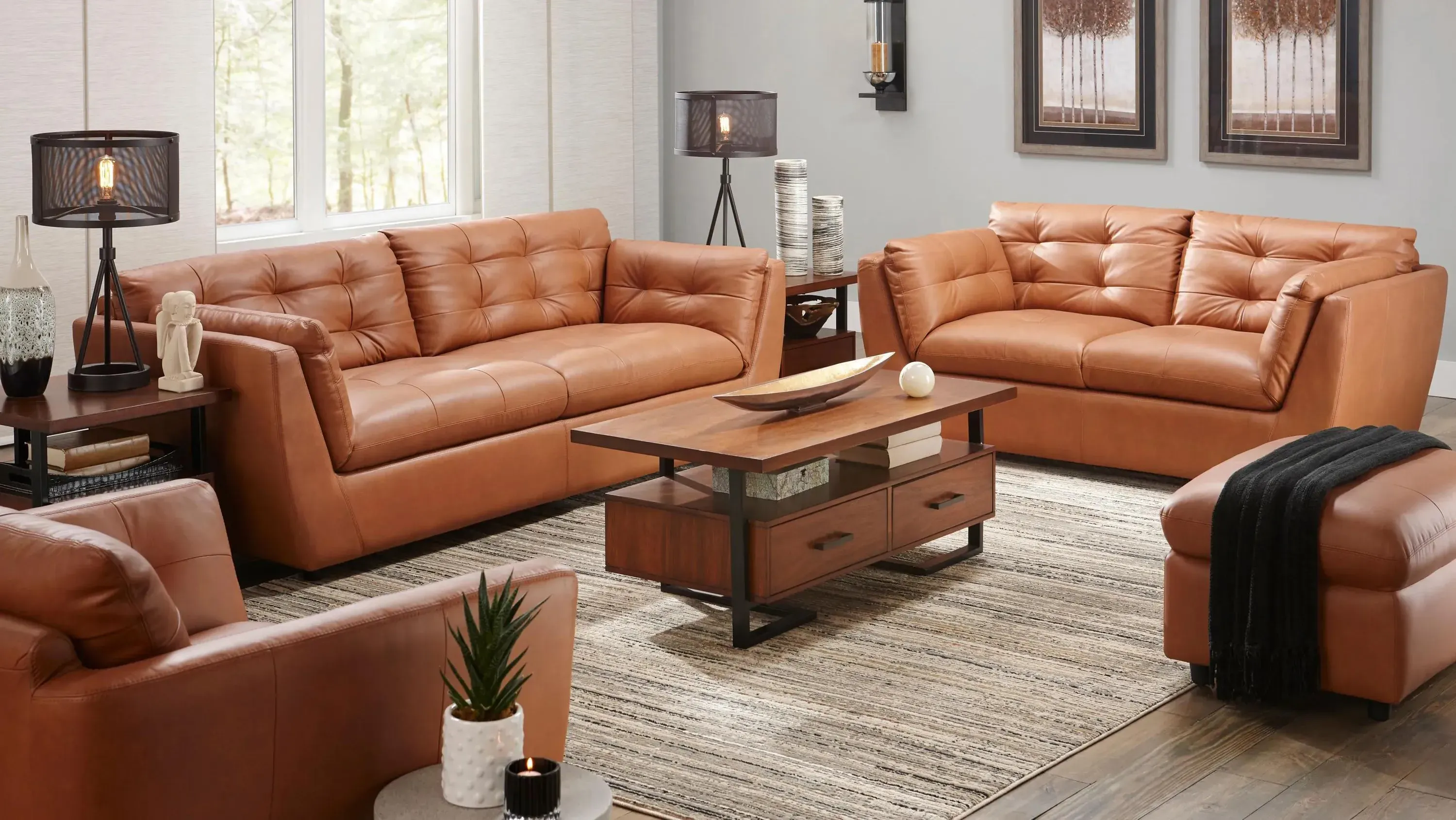 Raymour and flanigan tufted sofa store