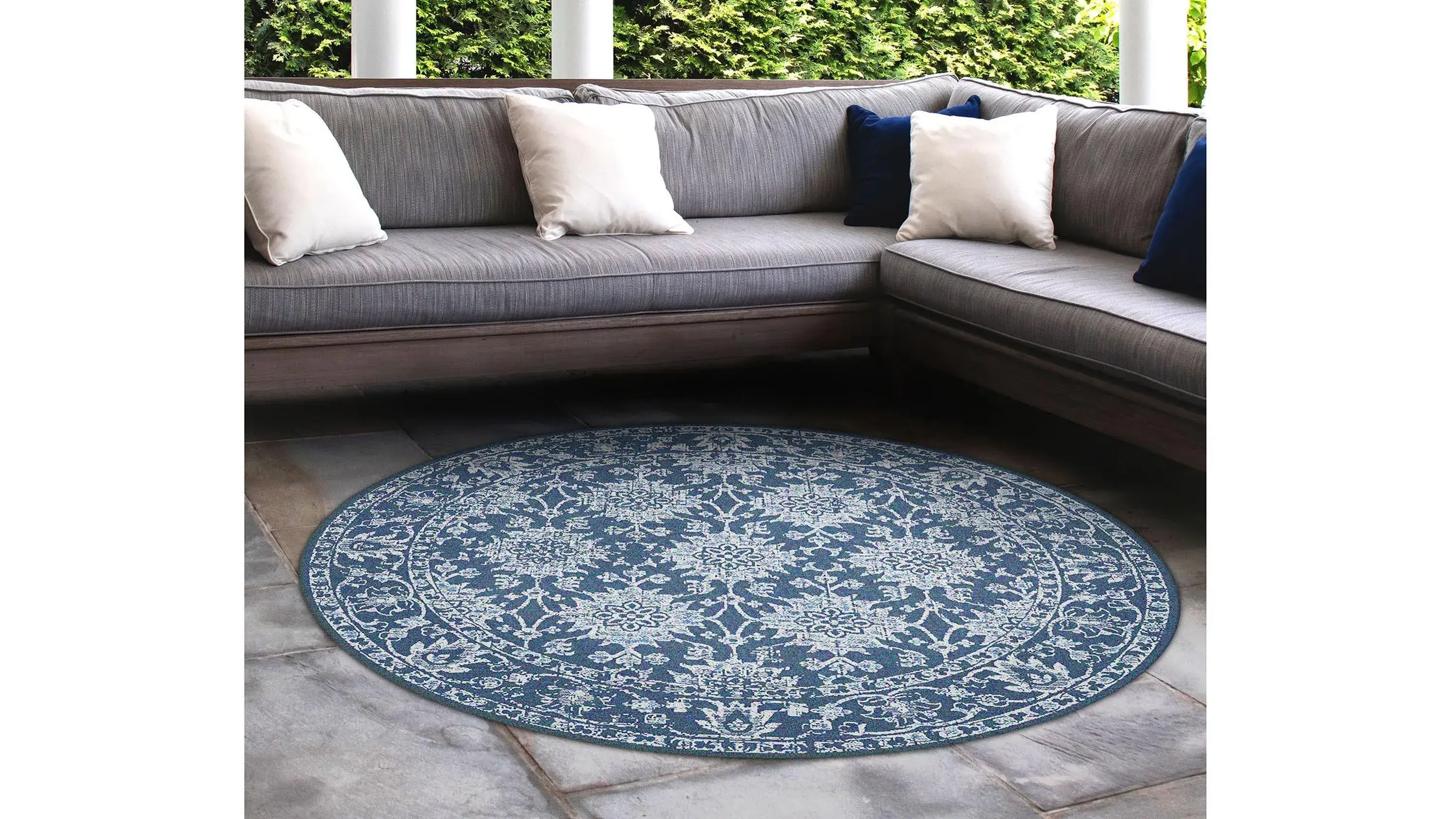 Carmel Indoor/Outdoor Rug | Raymour & Flanigan