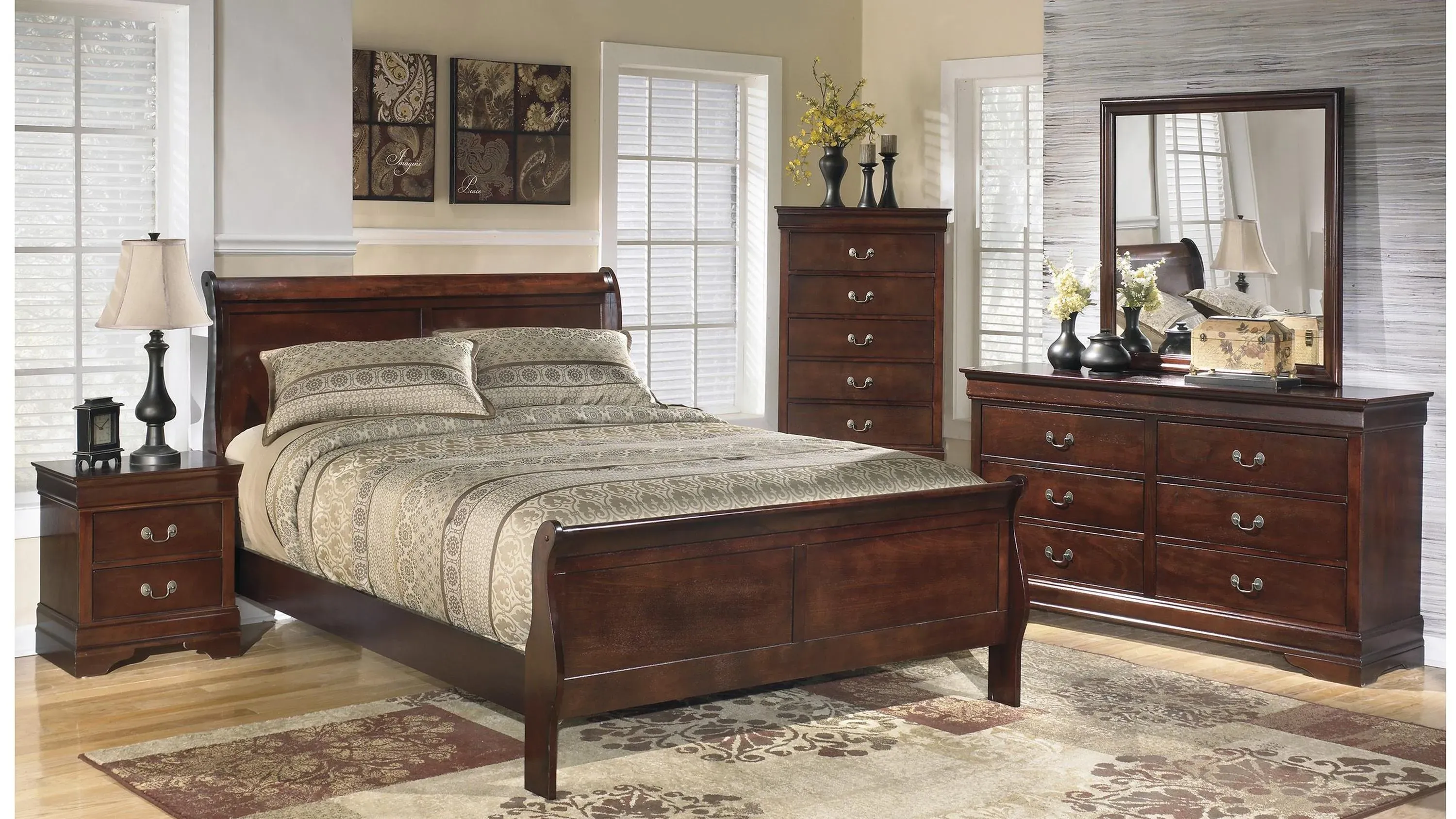 Alisdair Sleigh Bed Raymour Flanigan