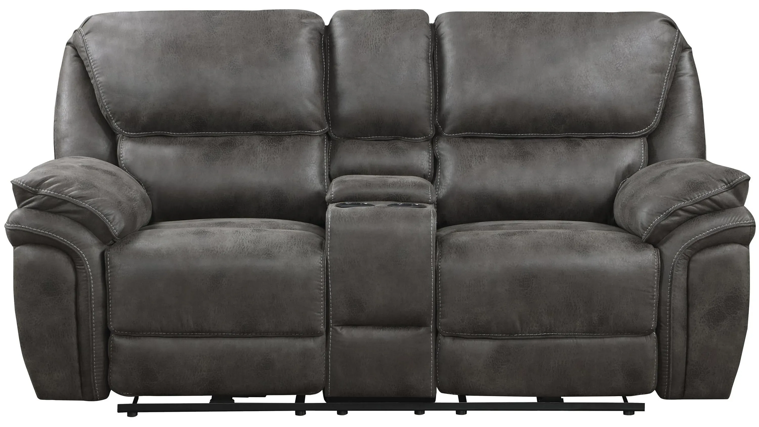 Cassiopeia Double Power Reclining Loveseat | Raymour & Flanigan