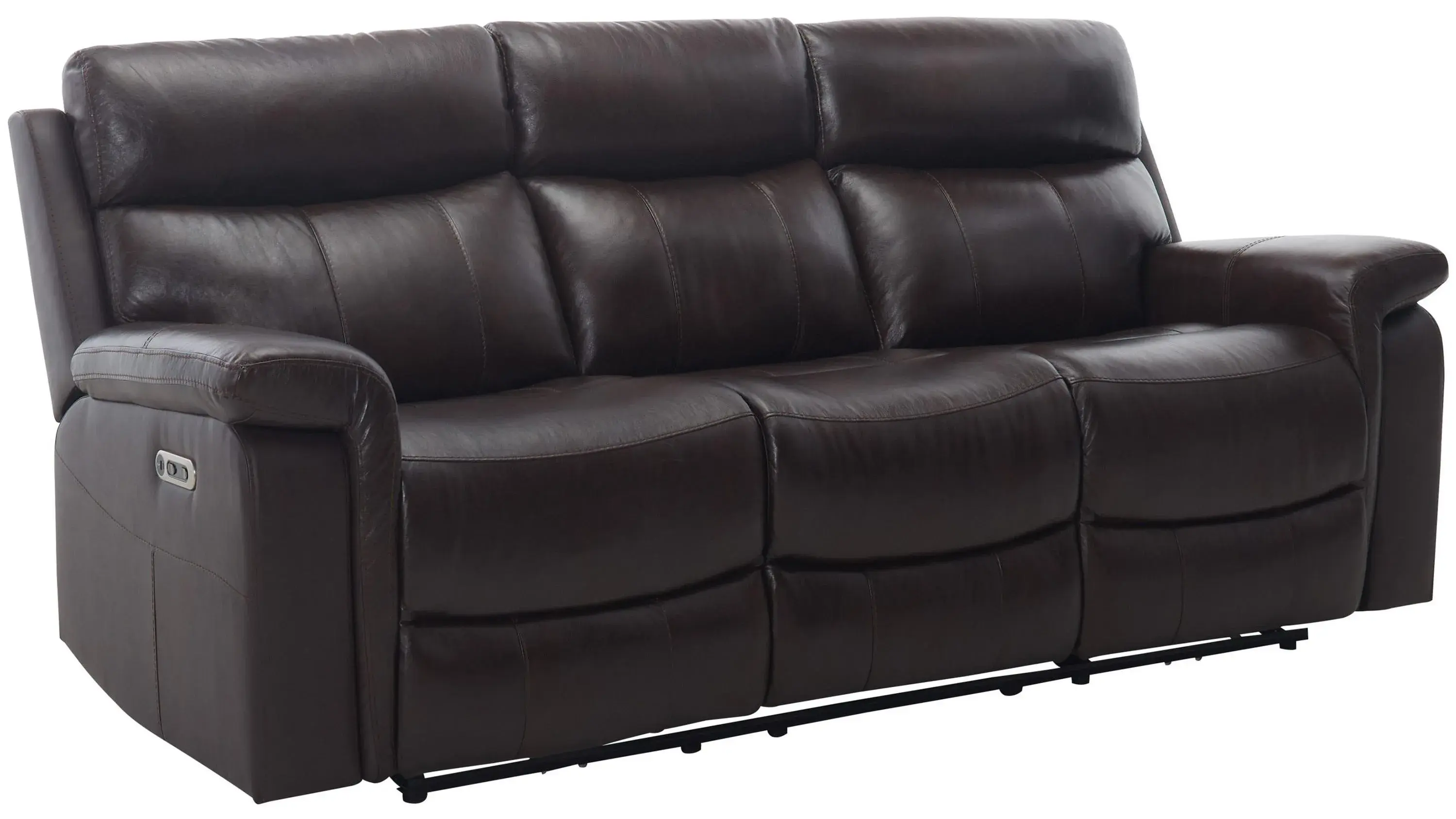 Xander Leather Power Sofa | Raymour & Flanigan