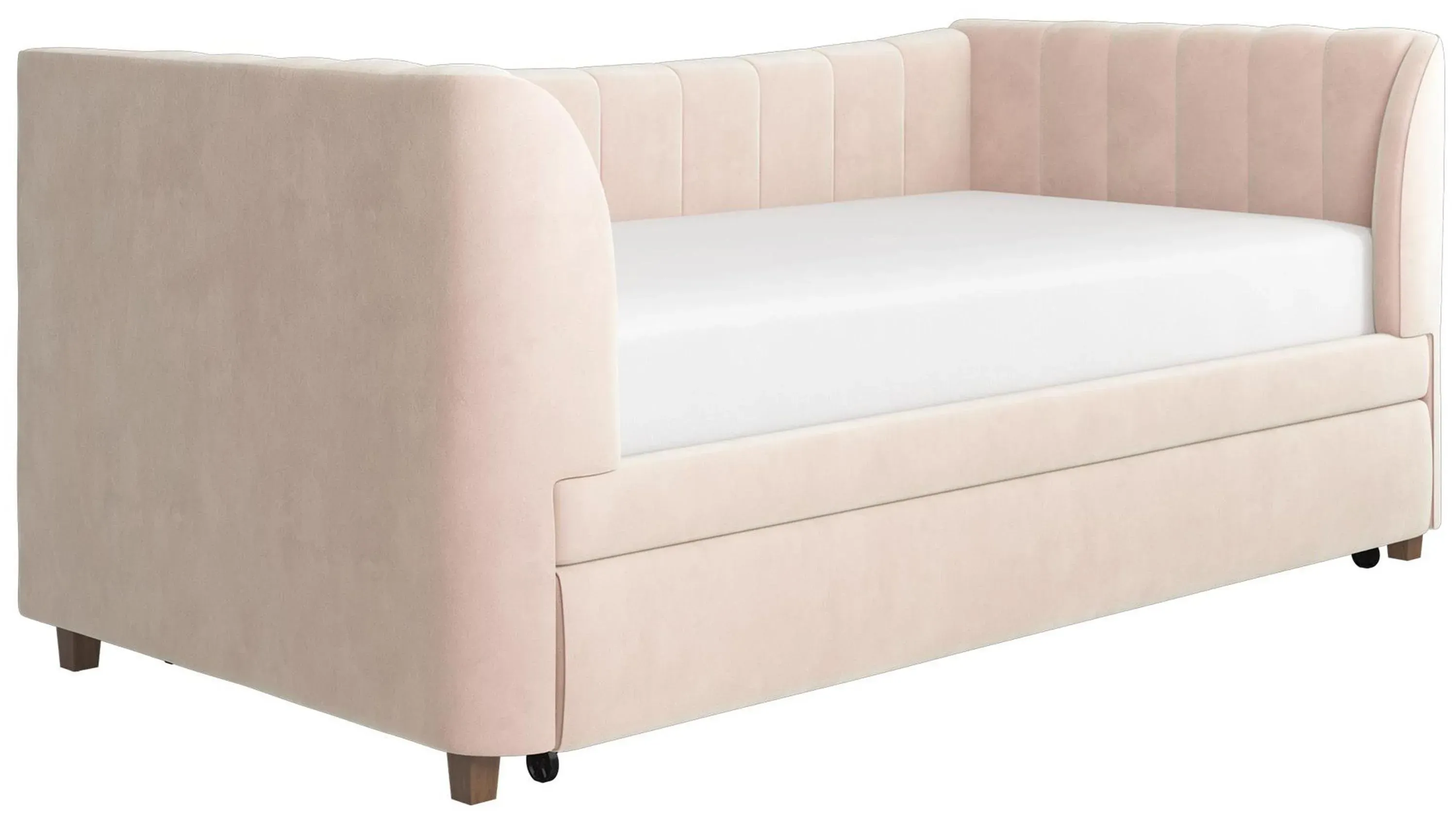 Little Seeds Valentina Upholstered Daybed with Trundle Raymour Flanigan