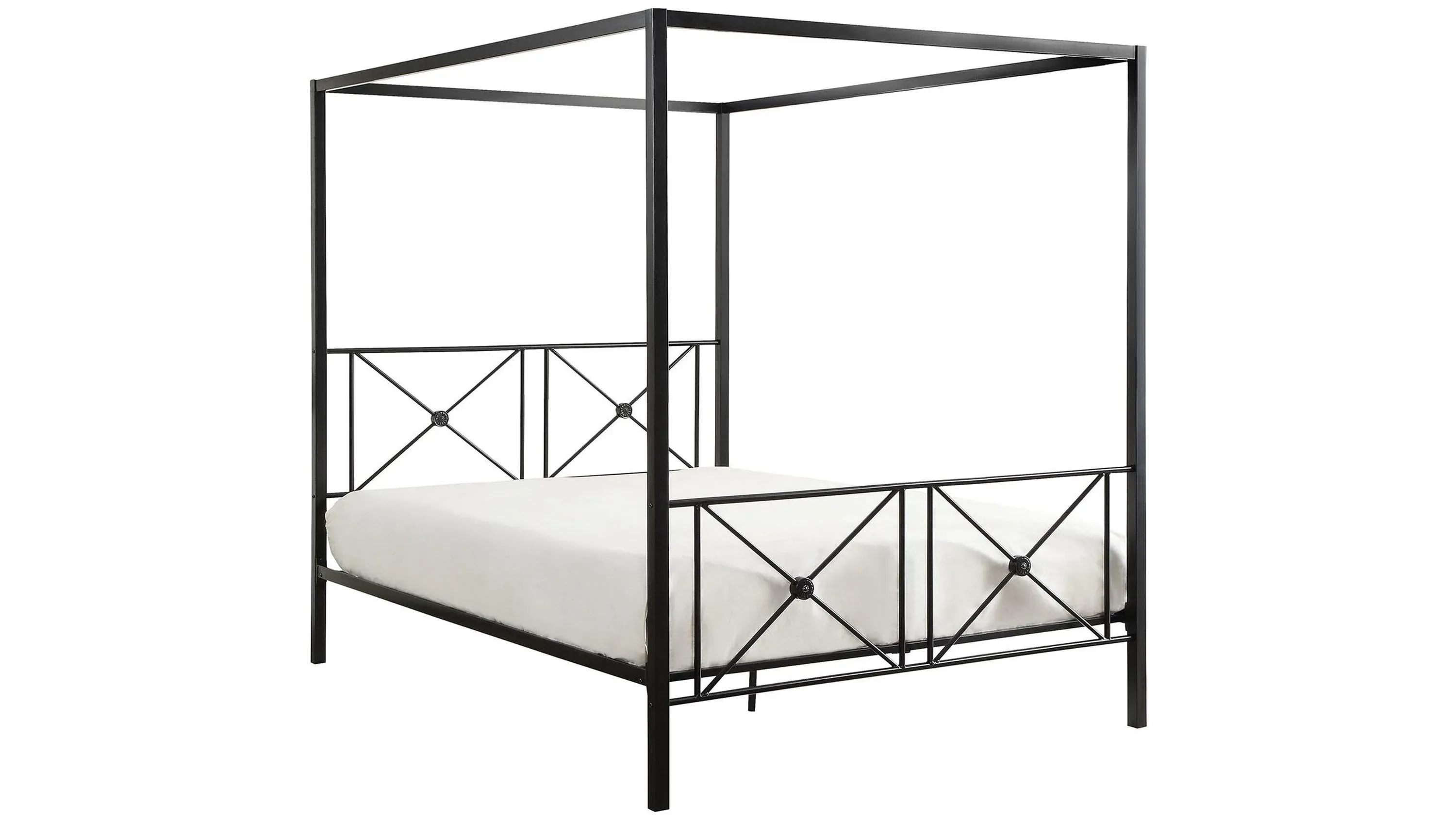 Gable Canopy Platform Bed | Raymour & Flanigan