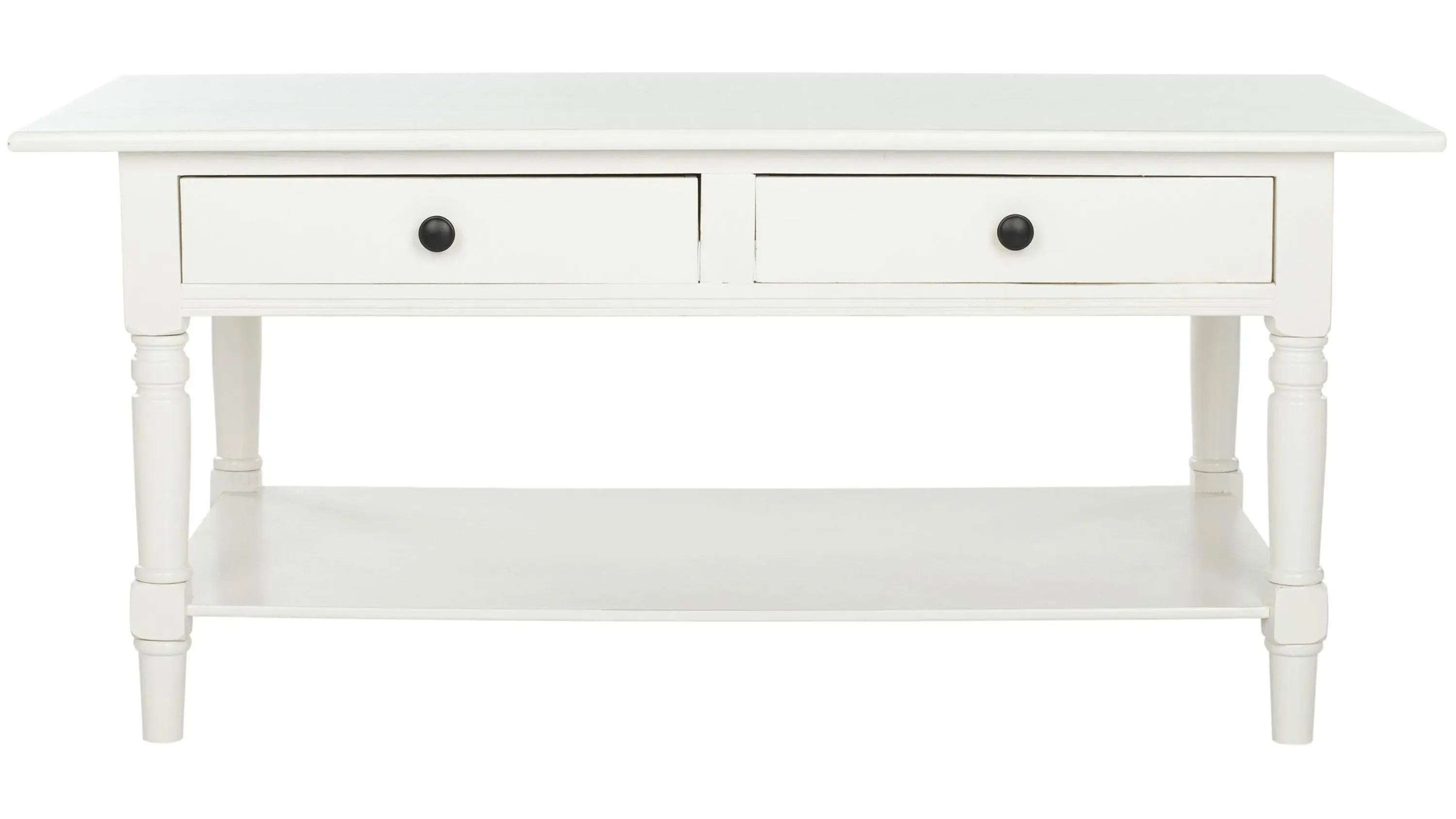 Alphonse 2 Drawer Coffee Table | Raymour & Flanigan