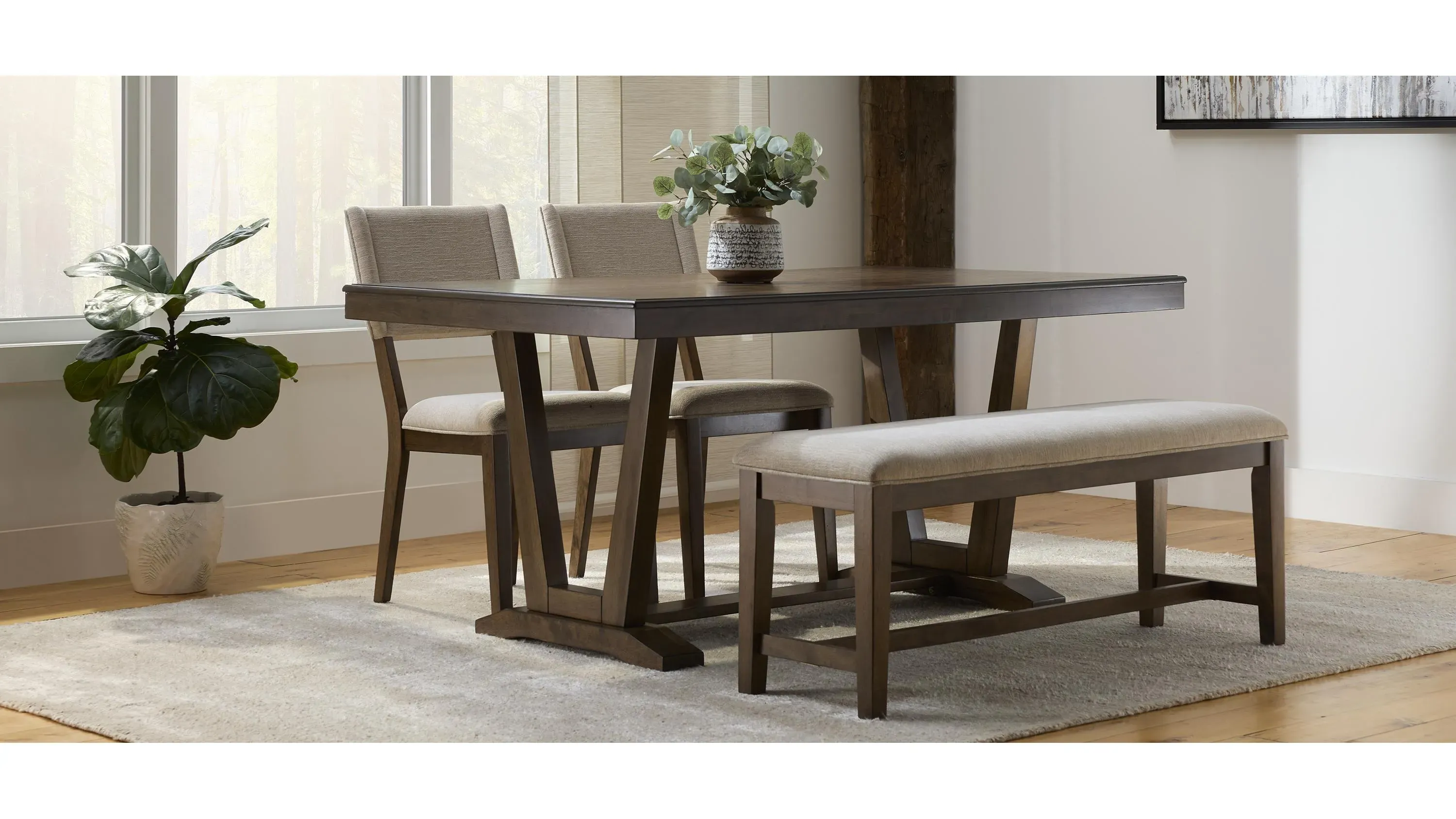 Drakeshire Dining Bench | Raymour & Flanigan