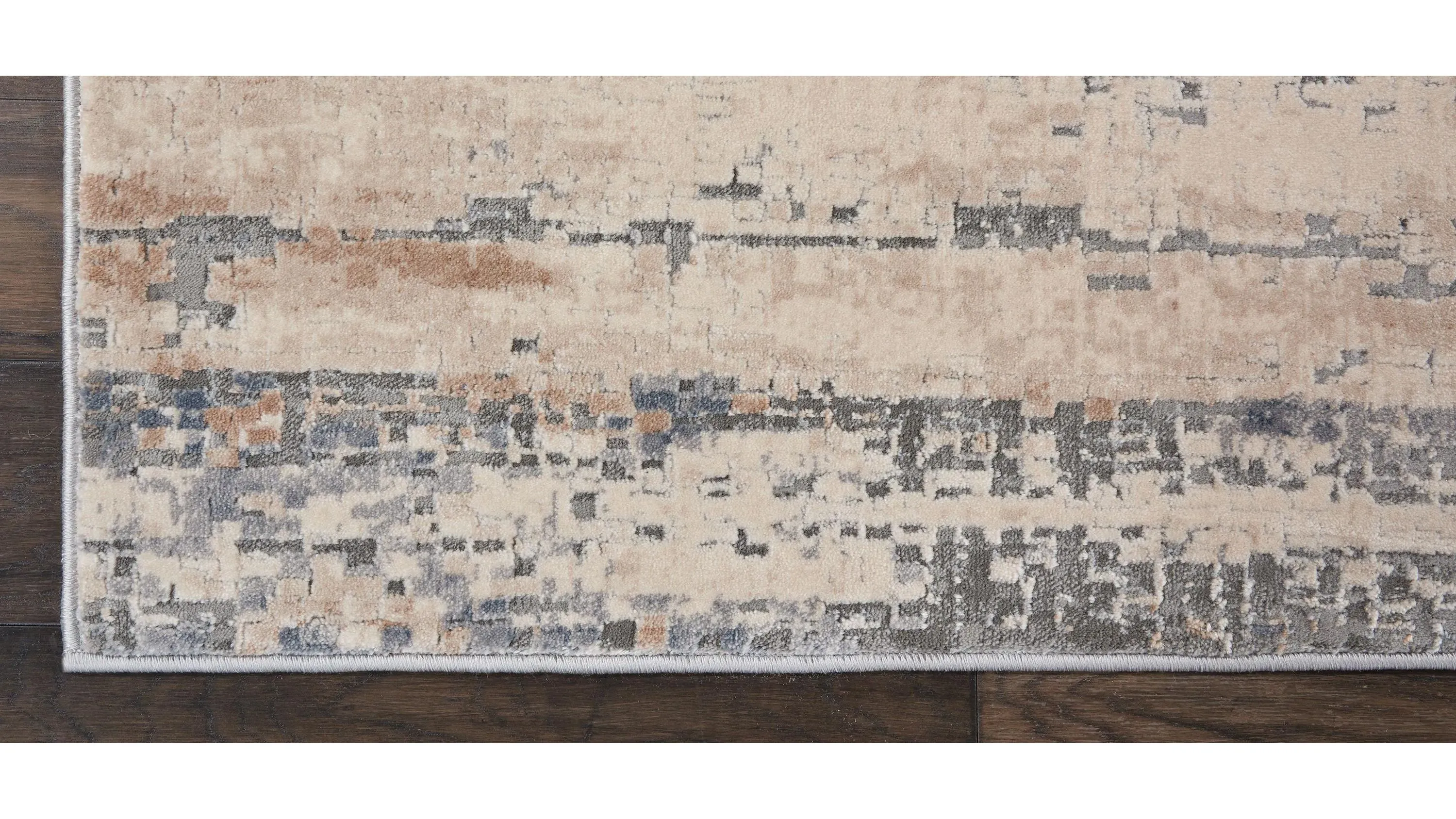 rustic textures rug