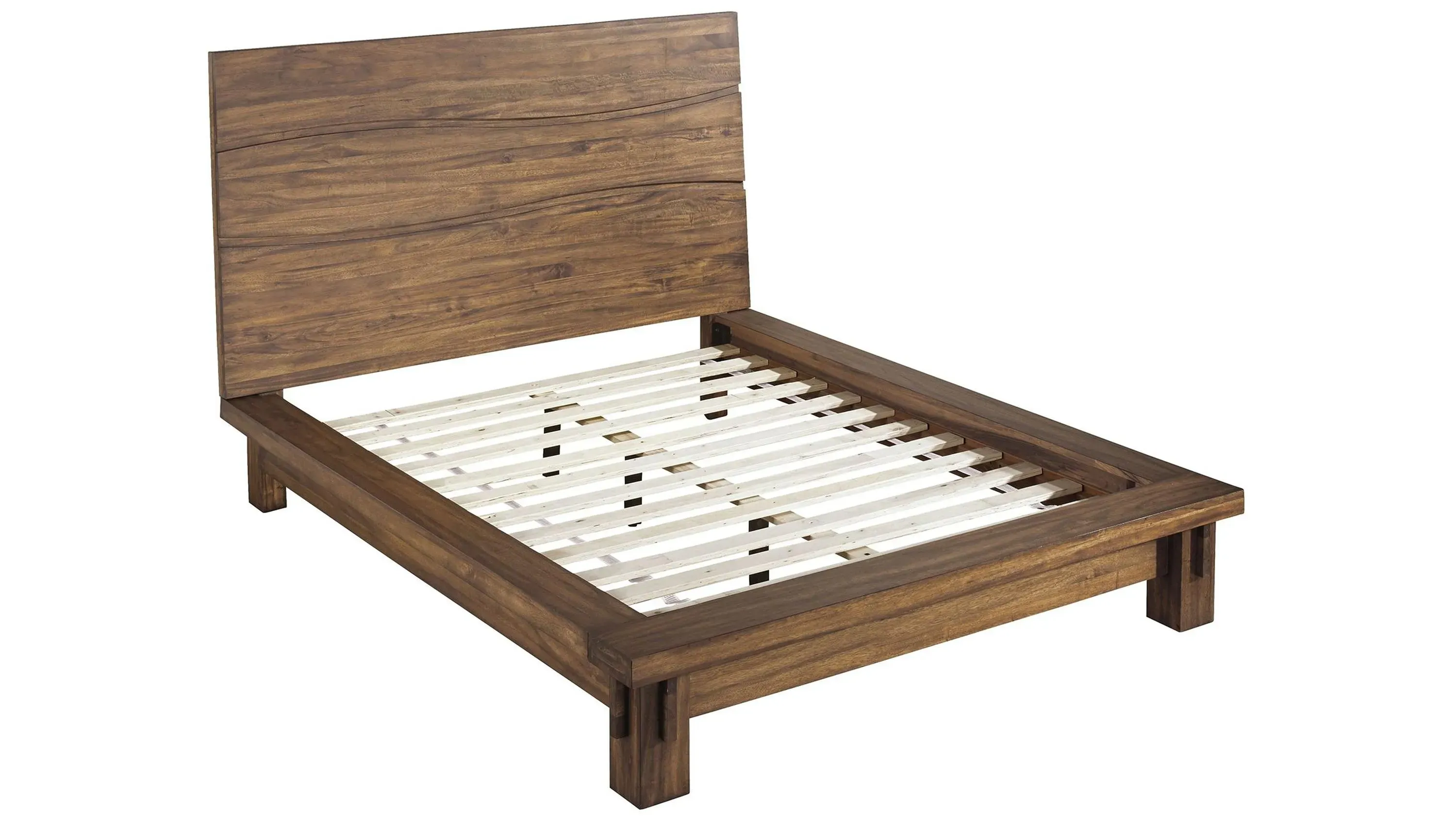 Ocean Full-size Solid Wood Platform Bed | Raymour & Flanigan