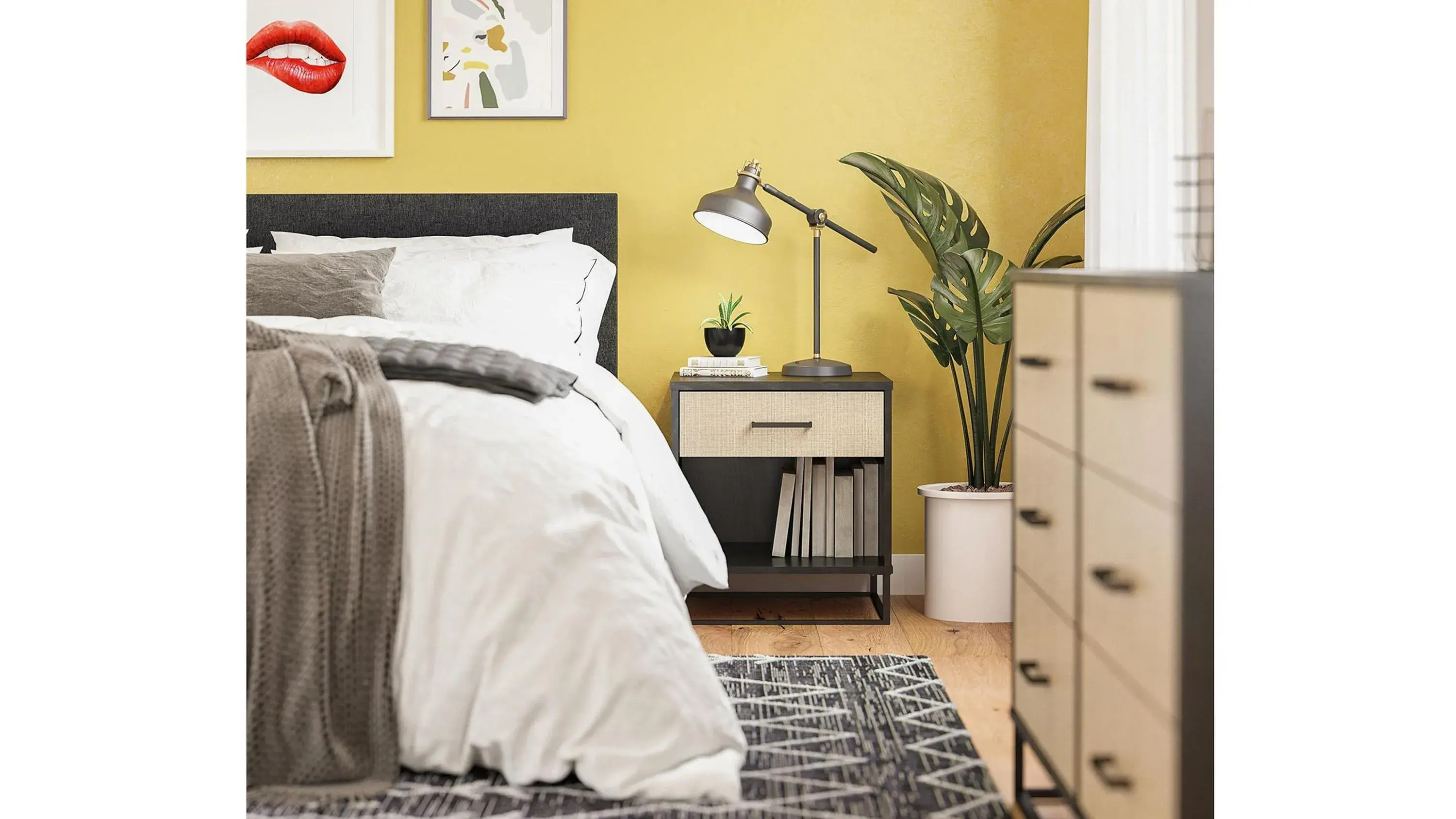 Novogratz Kelly Nightstand | Raymour & Flanigan