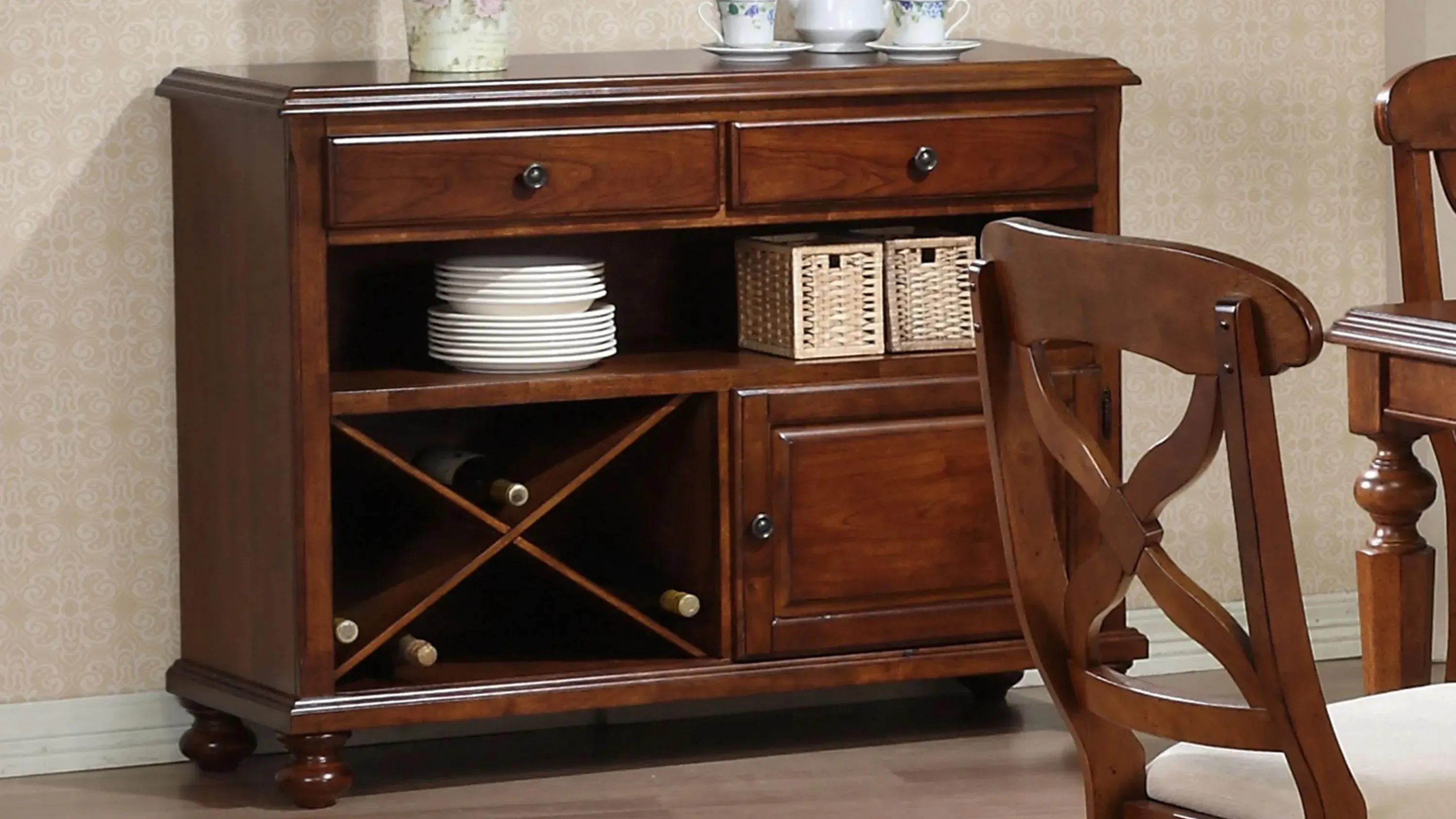 american wine server