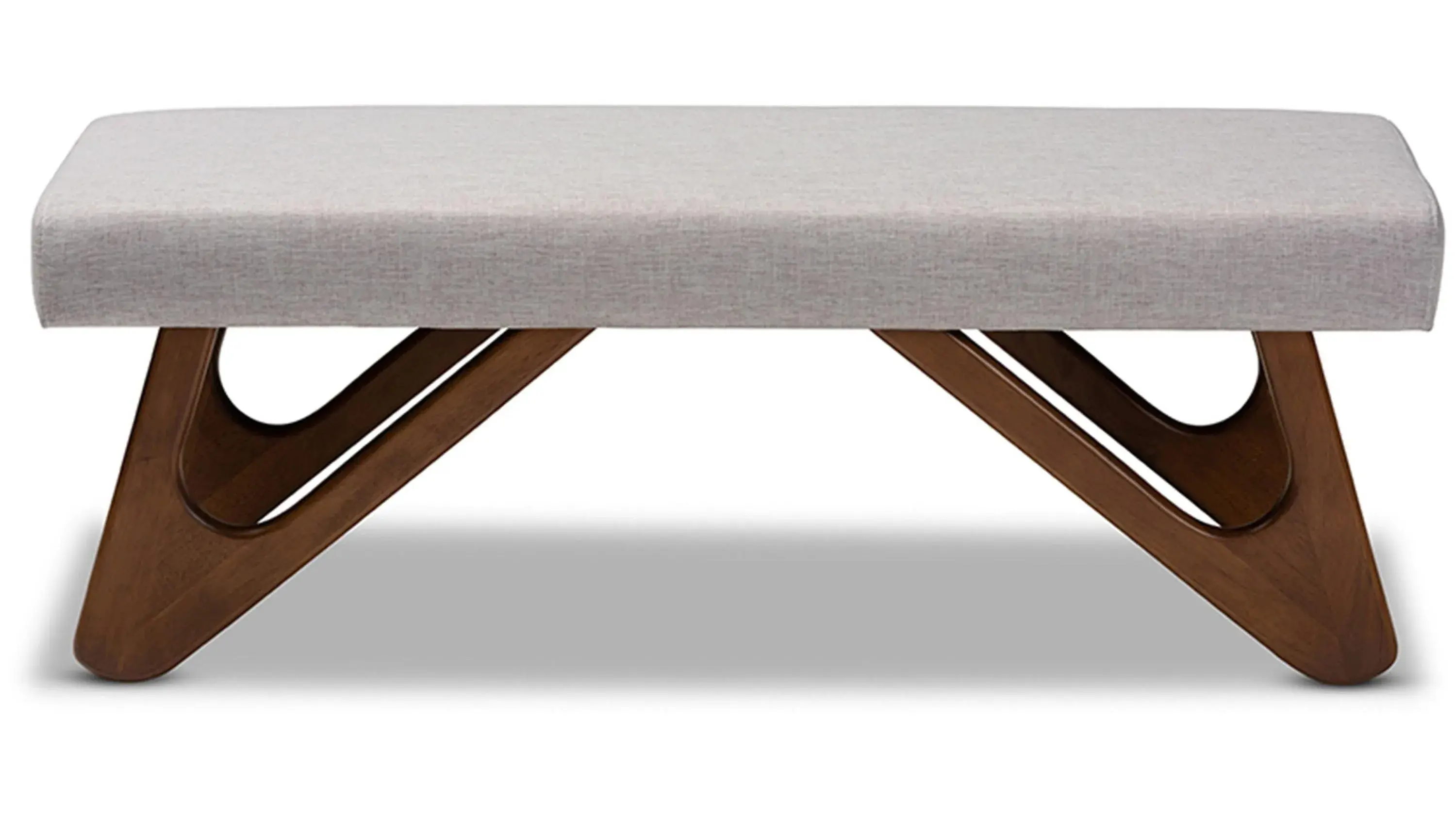 Rika Boomerang Bench | Raymour & Flanigan