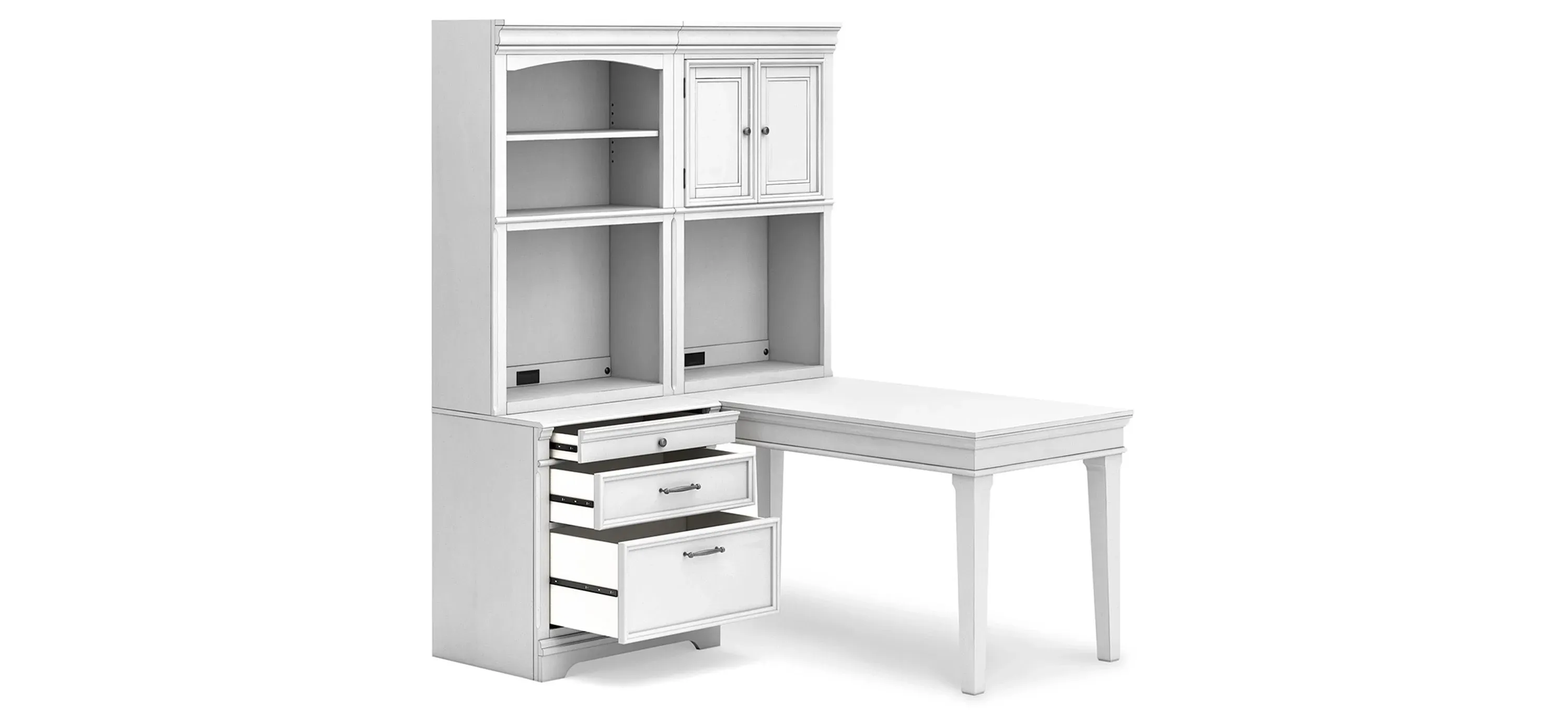 Kanwyn Bookcase & Desk | Raymour & Flanigan