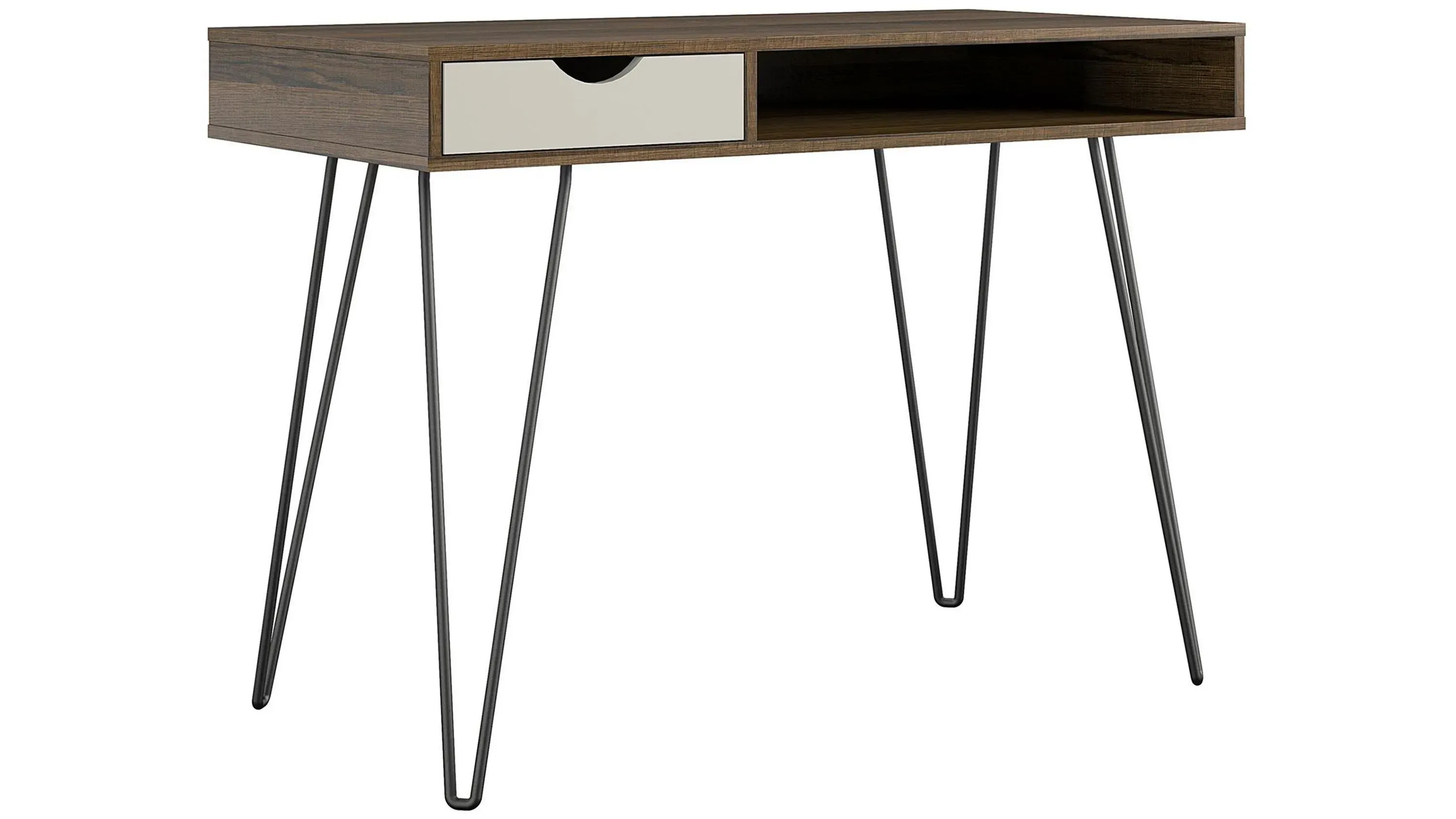 Novogratz Concord Computer Desk with Storage | Raymour & Flanigan