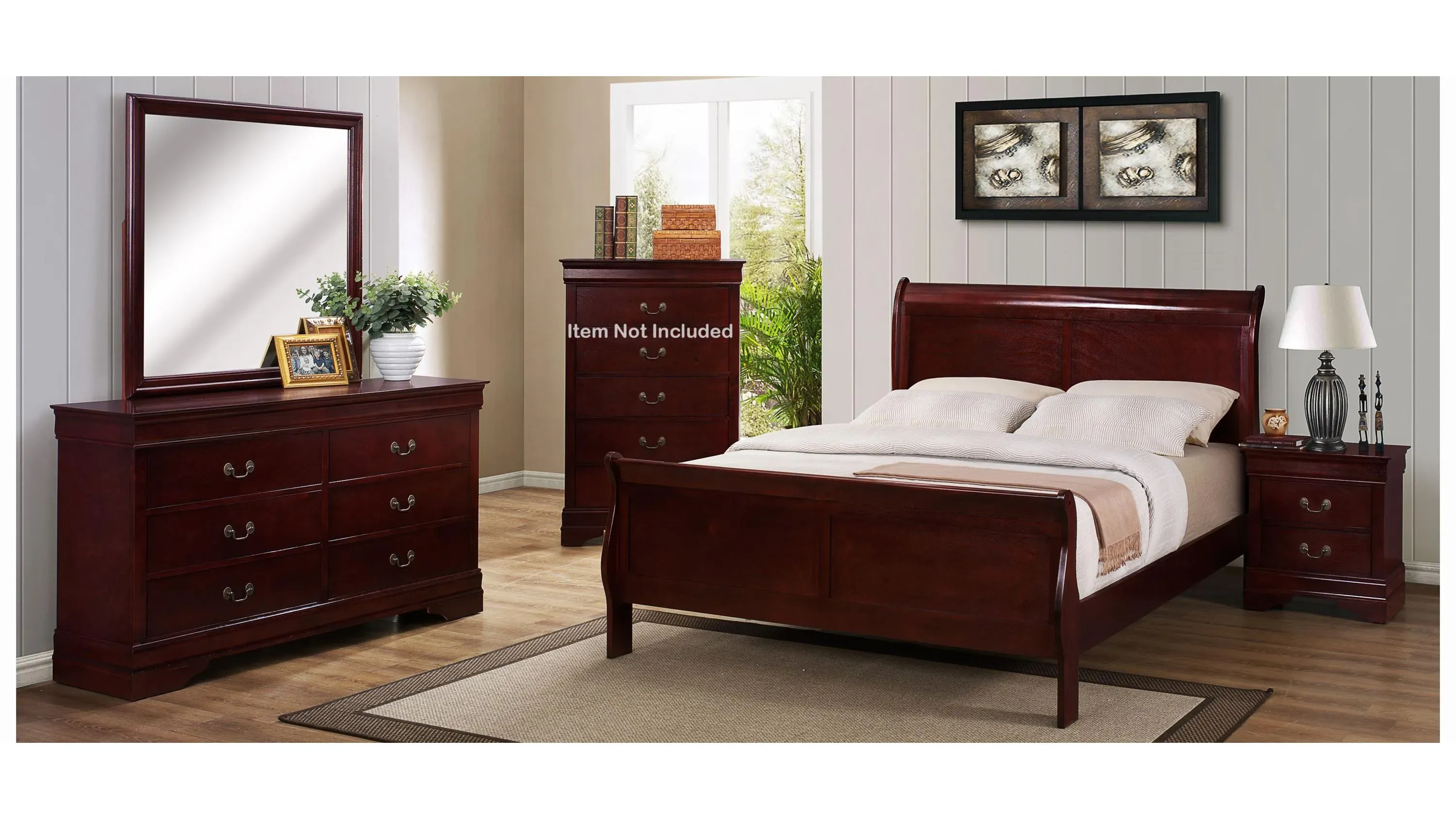 Louis Phillip 4-pc. Bedroom Set | Raymour & Flanigan
