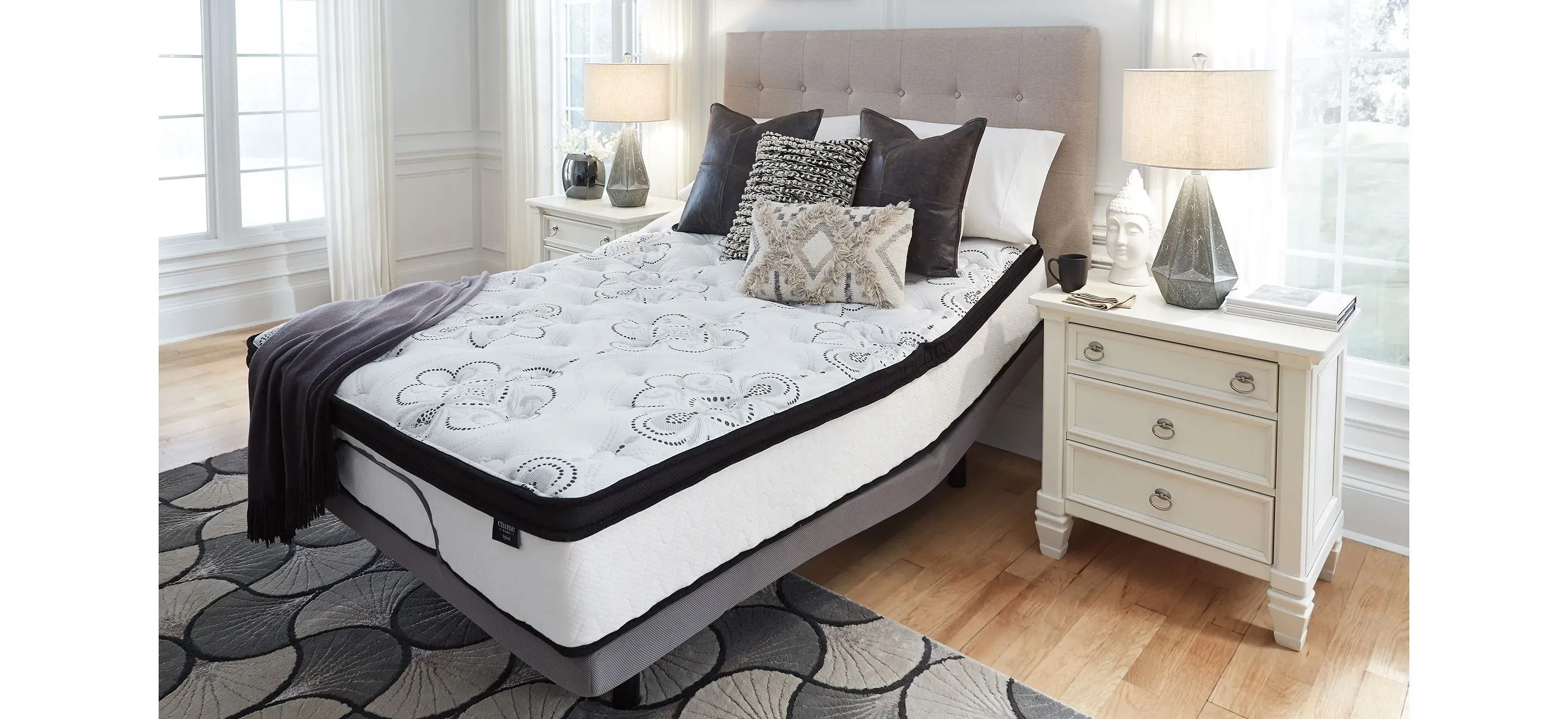 12 Inch Chime Hybrid Plush Mattress in a Box Raymour Flanigan