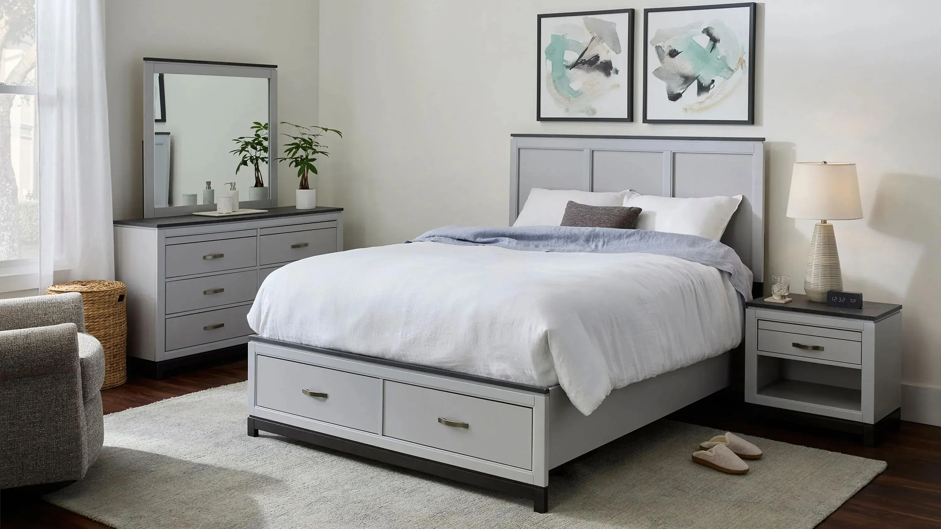 Raymour and flanigan grey bedroom sets store