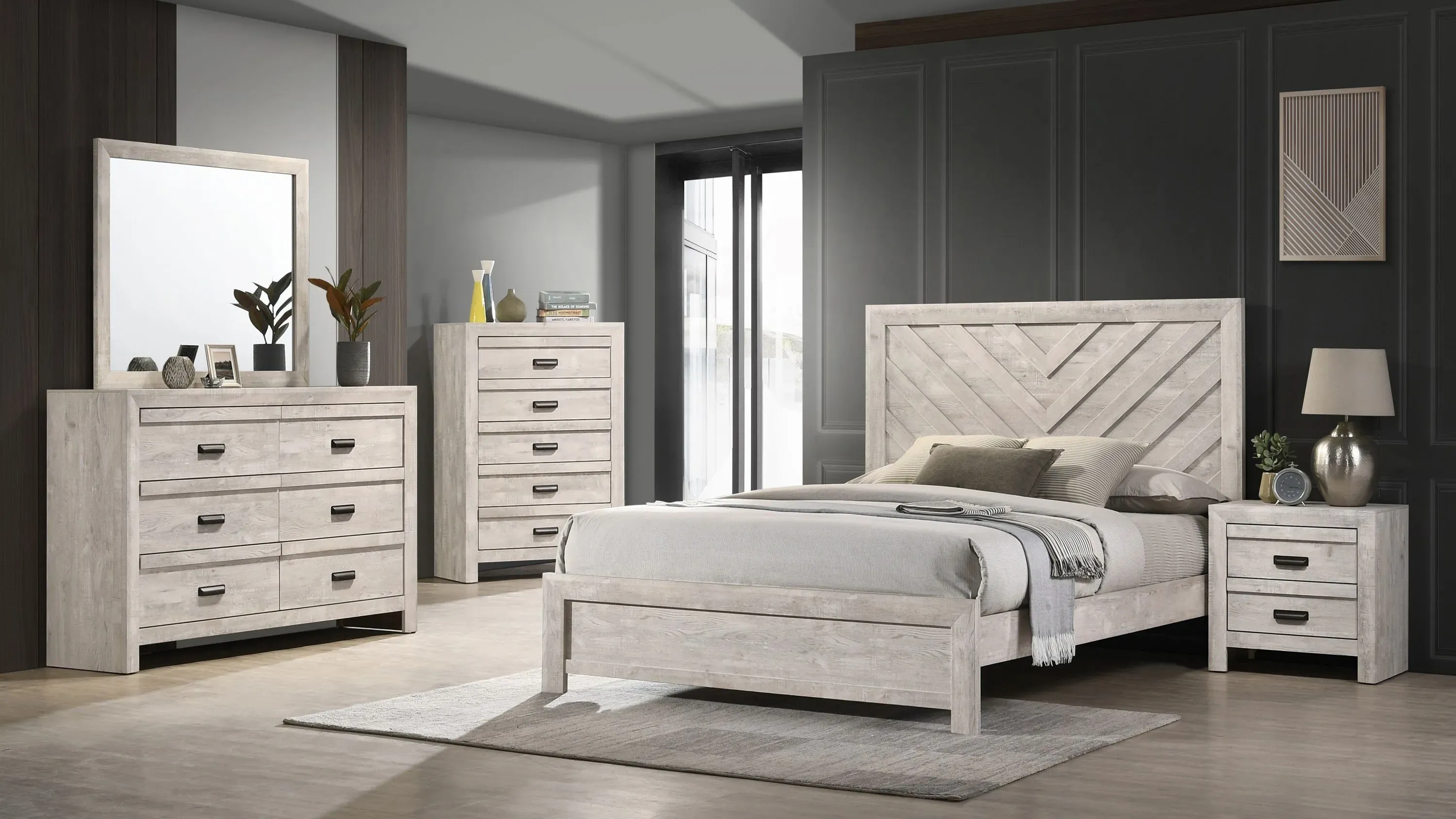 Valor 5-pc. Bedroom Set | Raymour & Flanigan