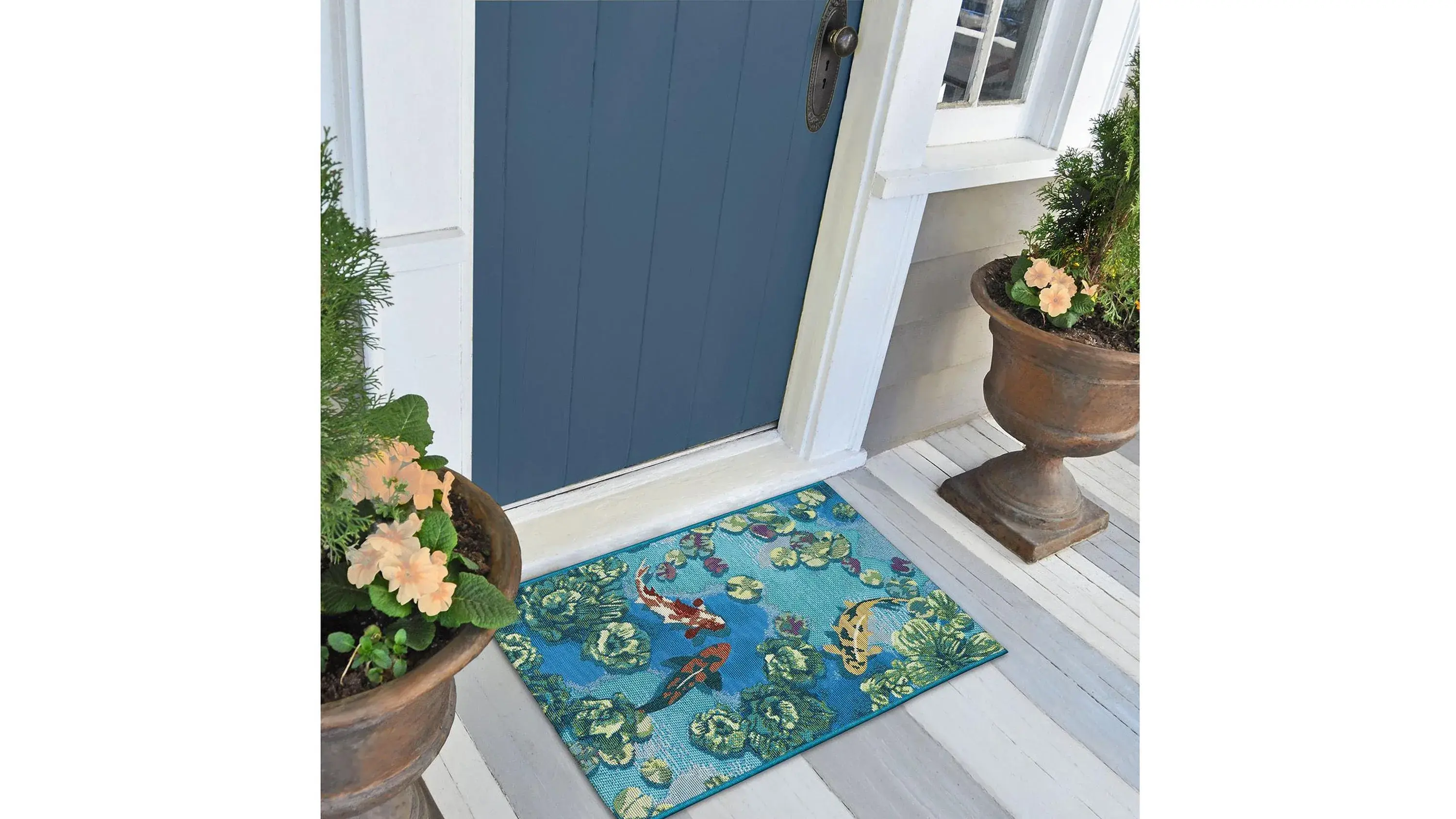 Esencia Koi Pond Mat | Raymour & Flanigan