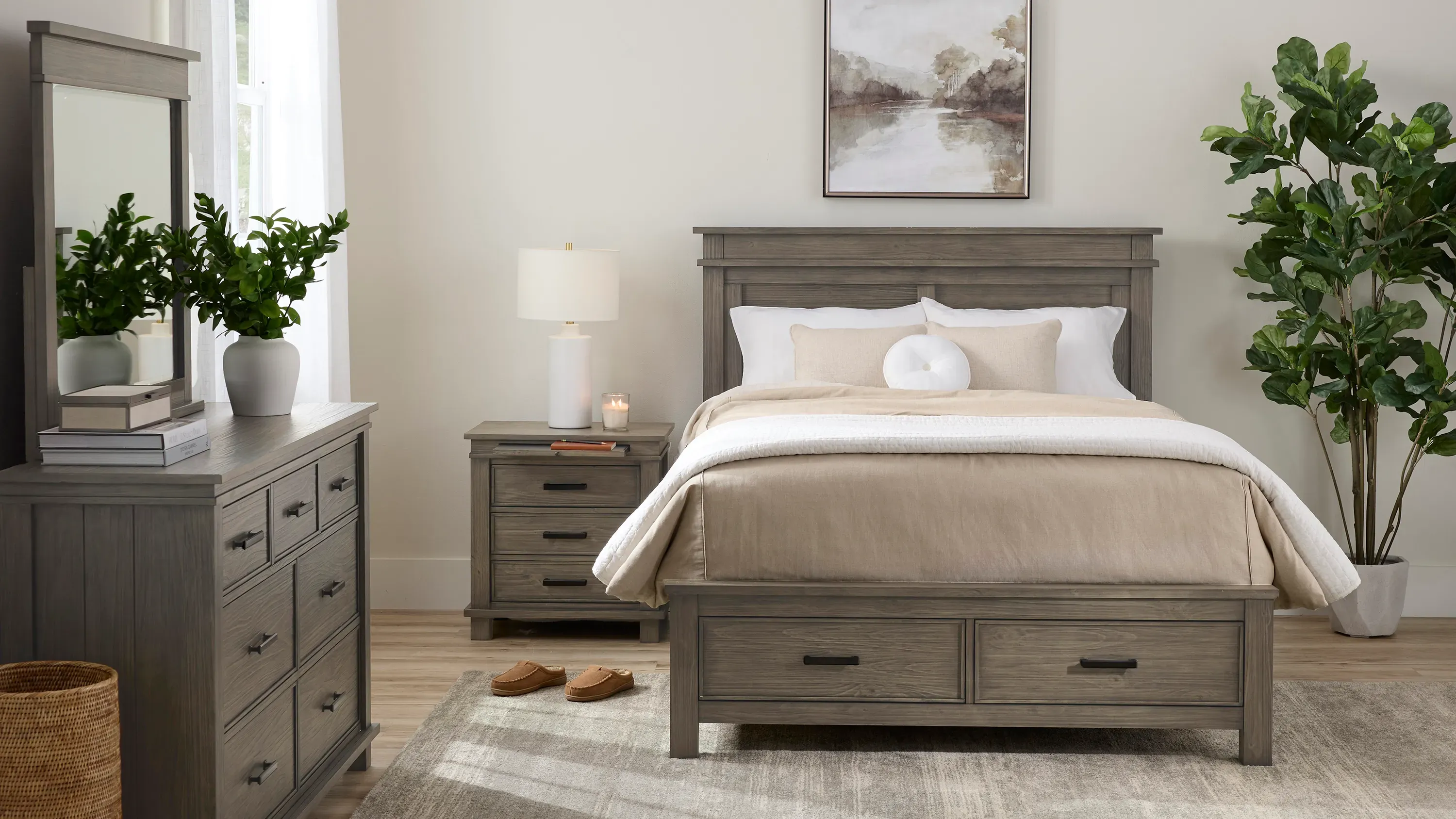 Raymour and flanigan bedside tables store