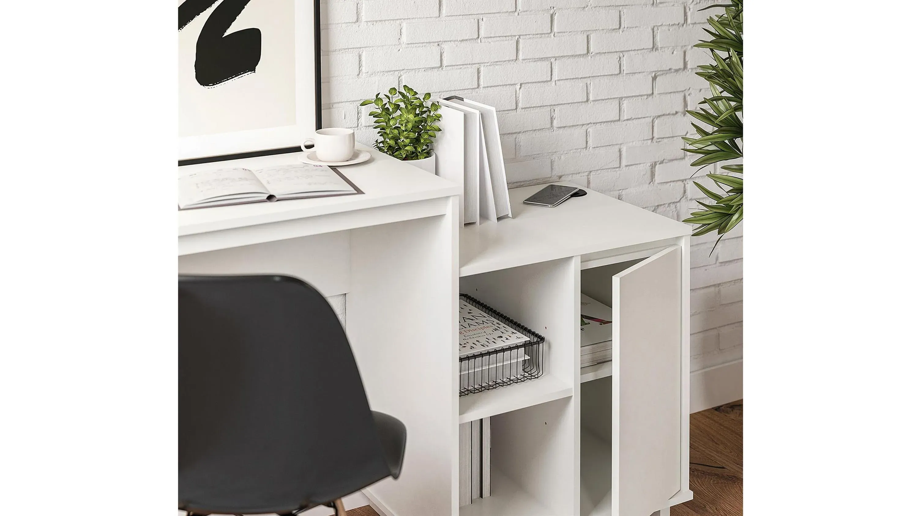 Ravelston Computer Desk by Ameriwood Home | Raymour & Flanigan