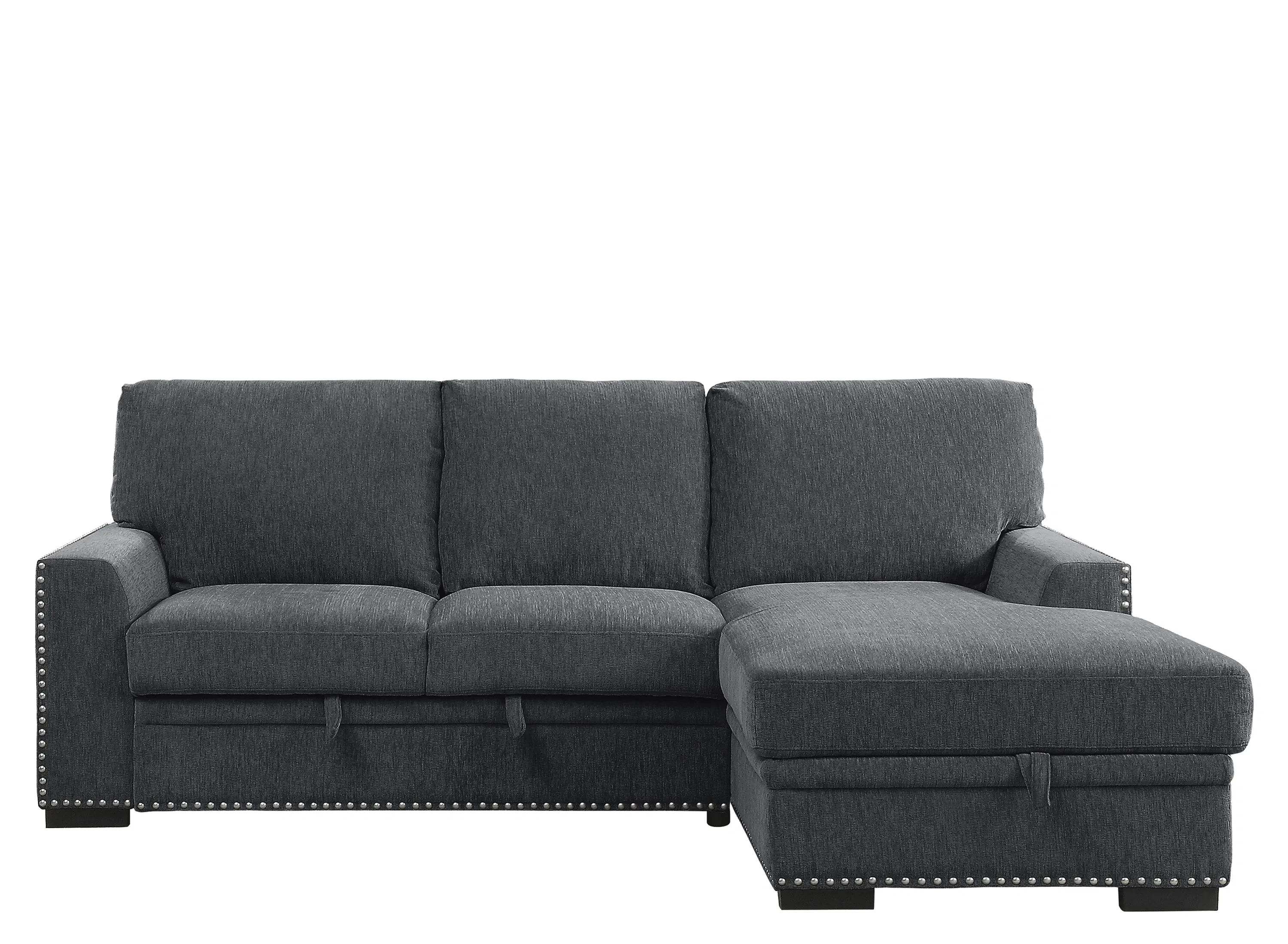 Adelia 2-pc. Right Facing Sectional with Pull-out Bed | Raymour & Flanigan