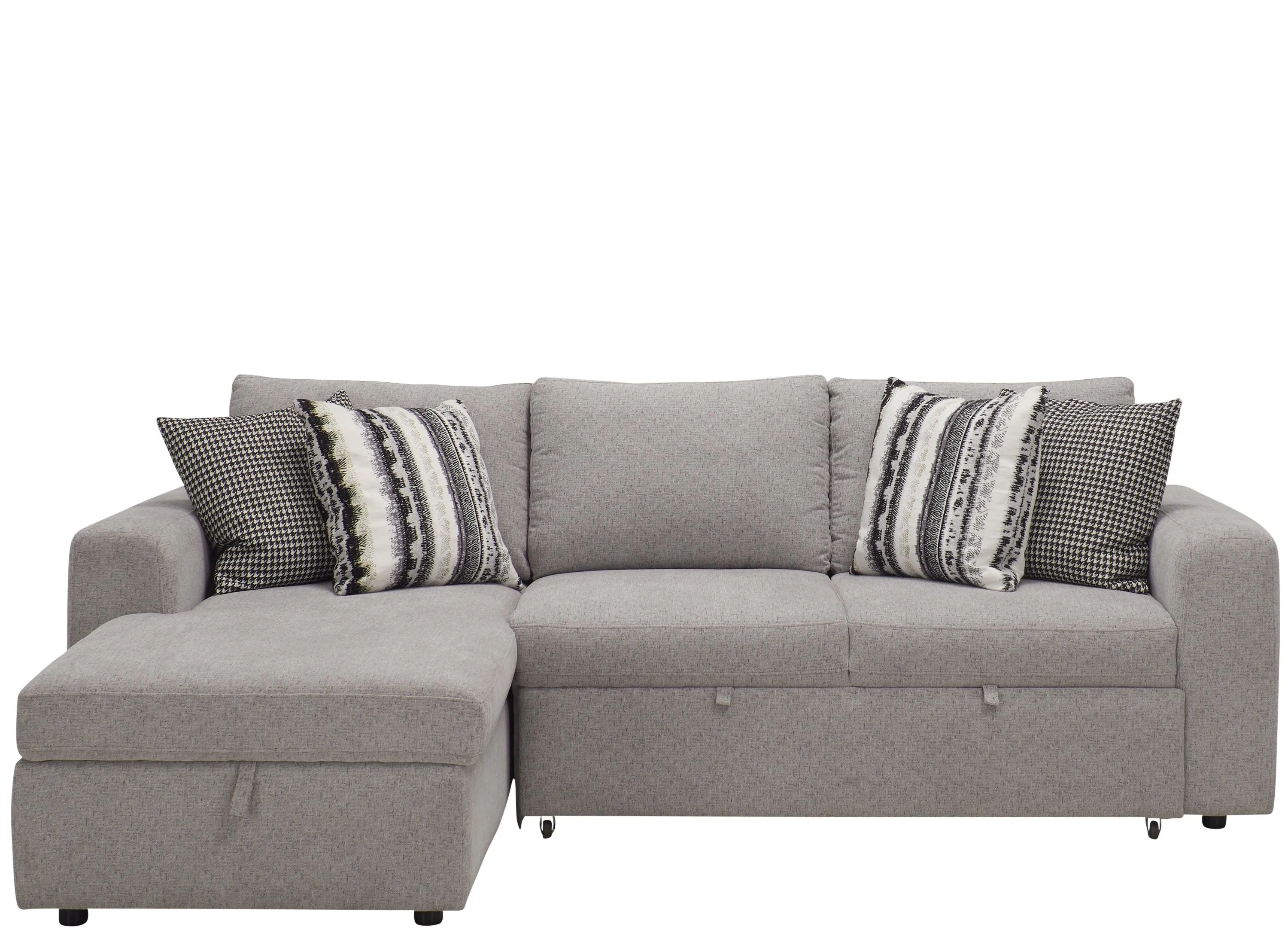 Barry 2-pc. Sofa Chaise w/ Pop-Up Sleeper | Raymour & Flanigan