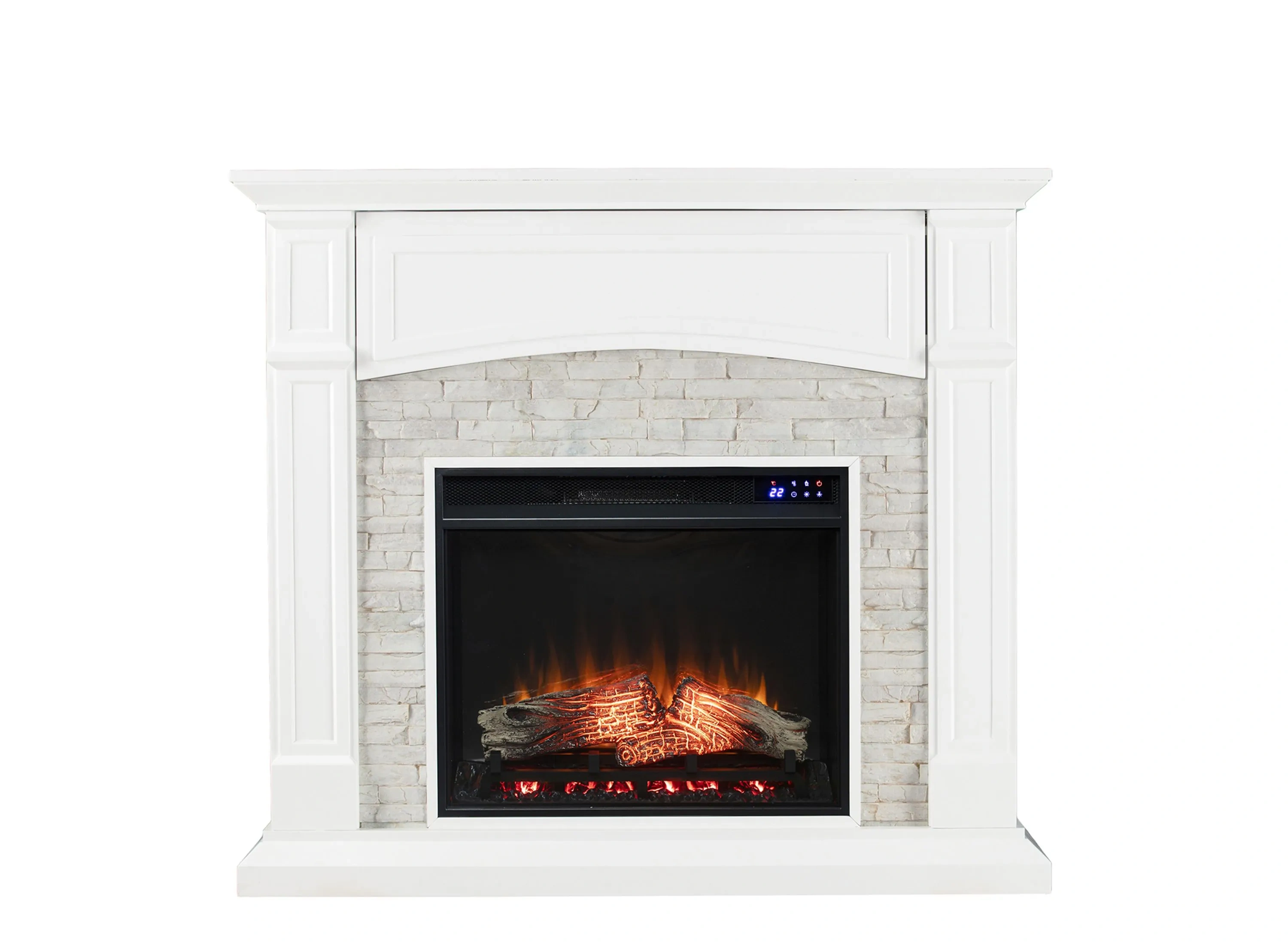 Alcester Touch Screen Media Fireplace | Raymour & Flanigan