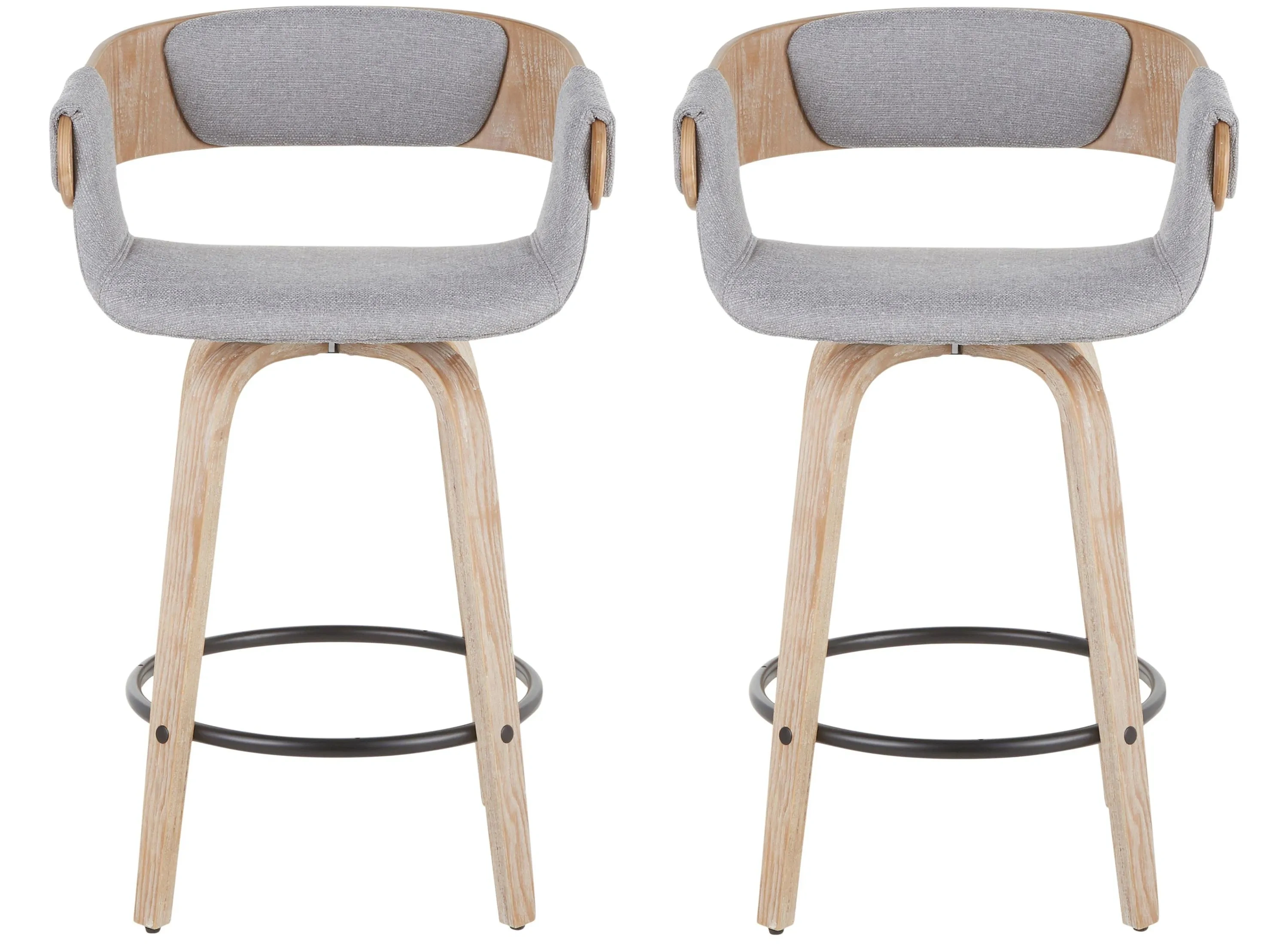 Elisa Counter Stool- Set of 2 | Raymour & Flanigan