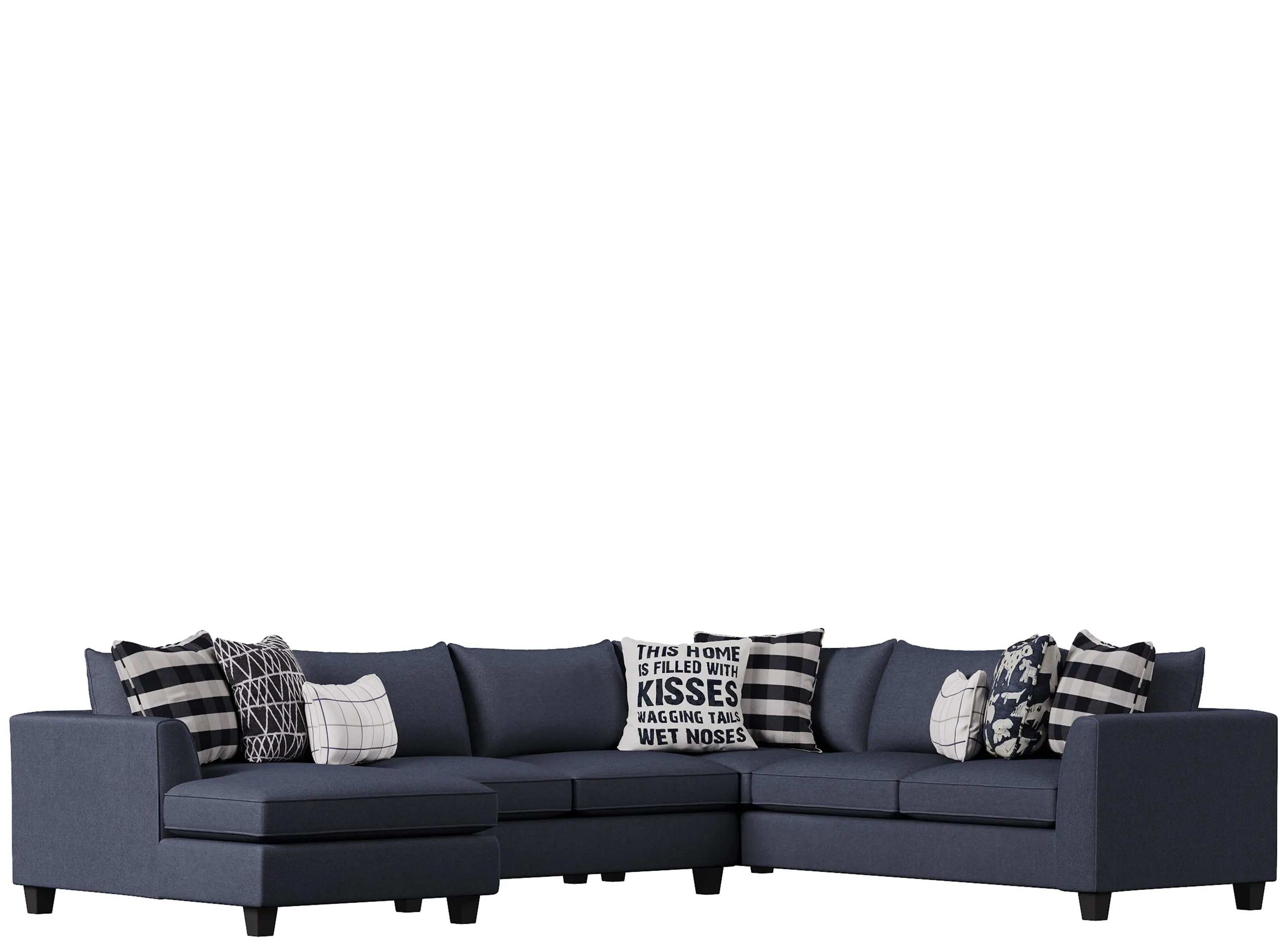 Daine 3-pc. Sectional Sofa | Raymour & Flanigan