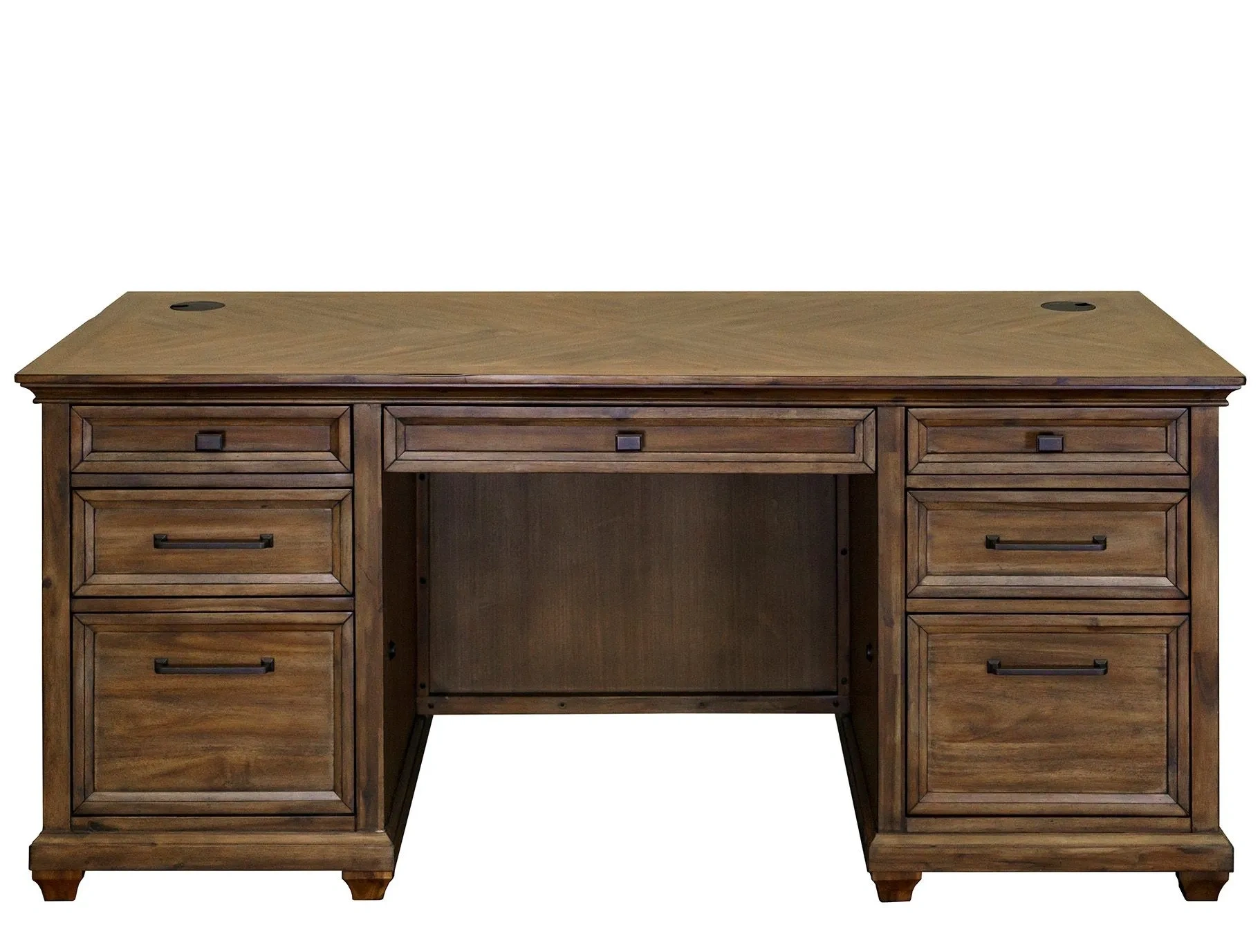 Double executive desk store