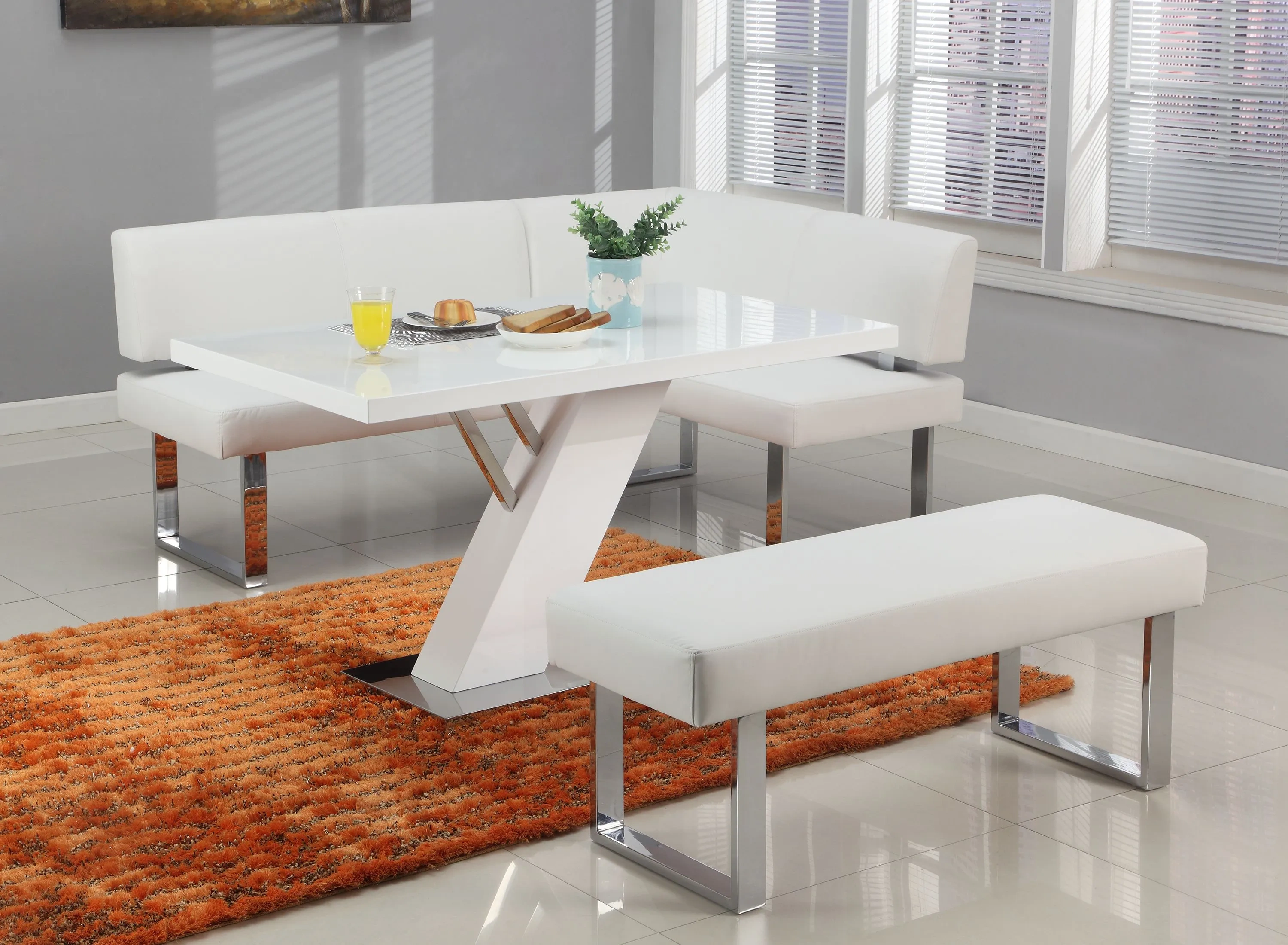 Linden 4 pc. Breakfast Nook Dining Set